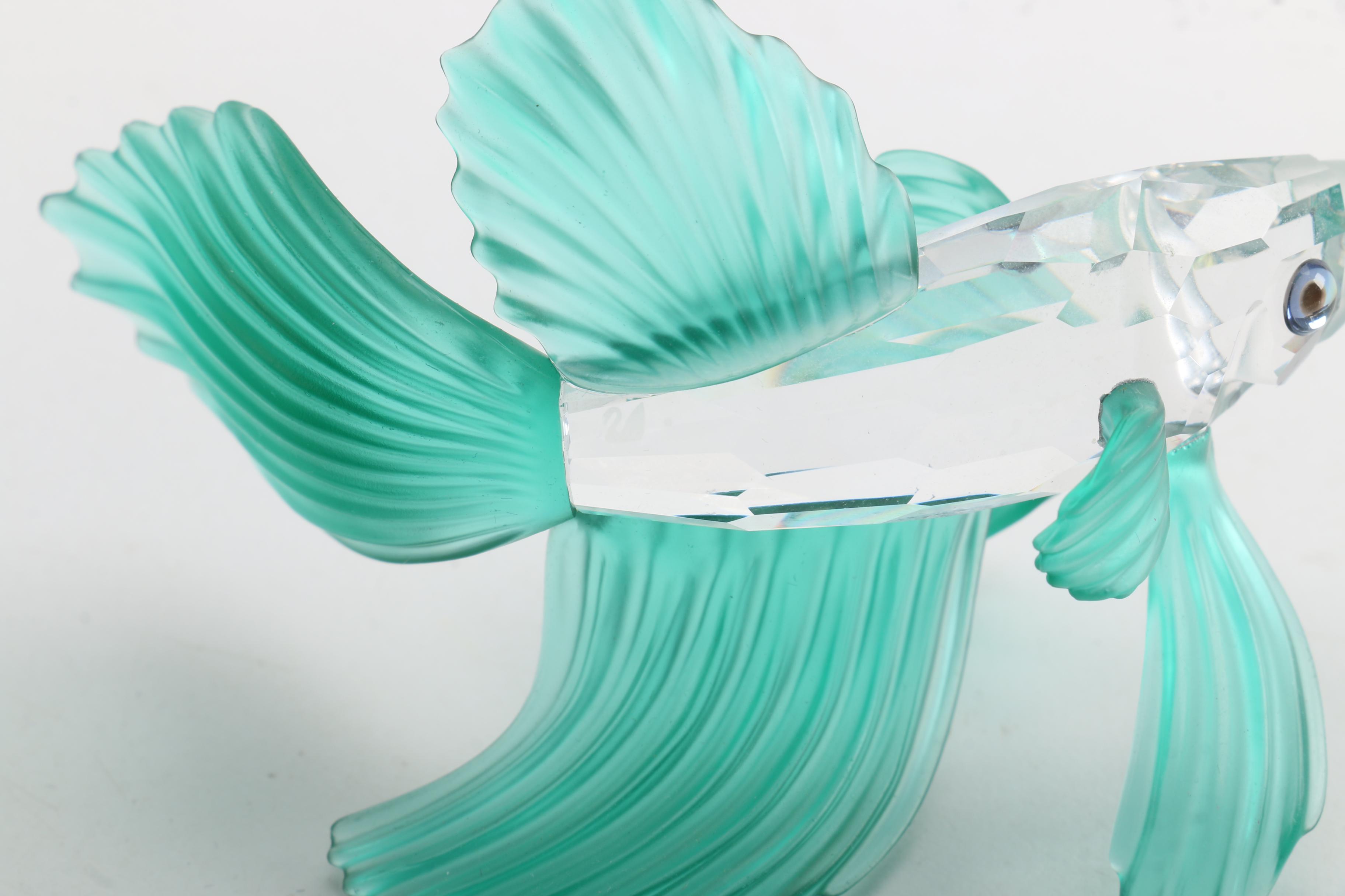 Swarovski "South Sea Collection" Crystals Fish Figurines | EBTH