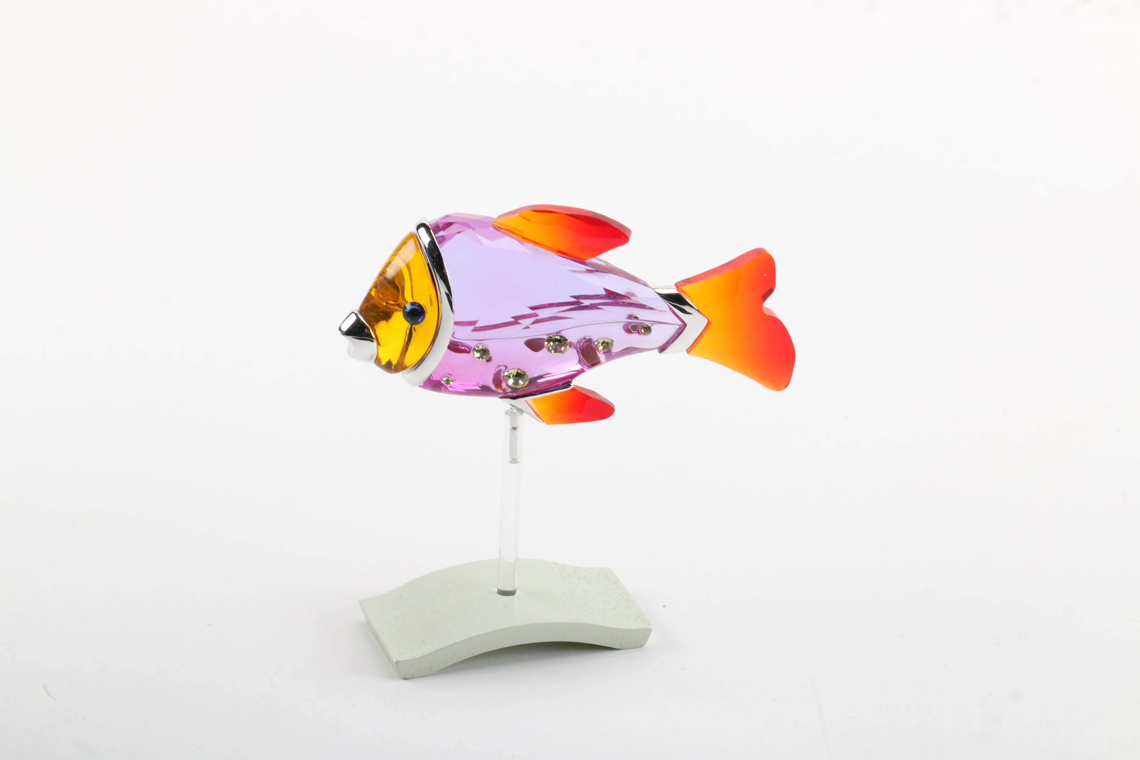 Swarovski "South Sea Collection" Crystals Fish Figurines | EBTH