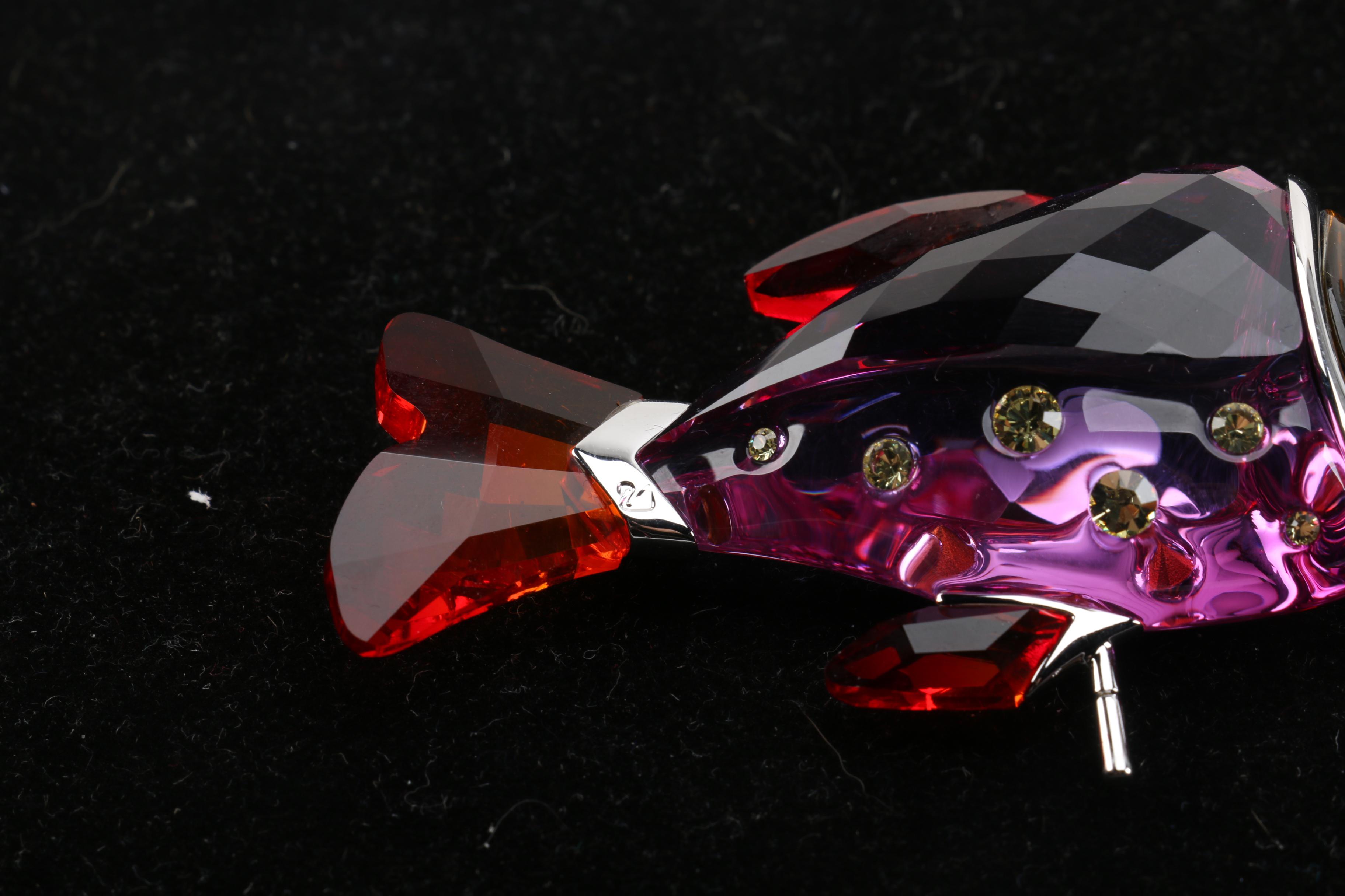 Swarovski "South Sea Collection" Crystals Fish Figurines | EBTH