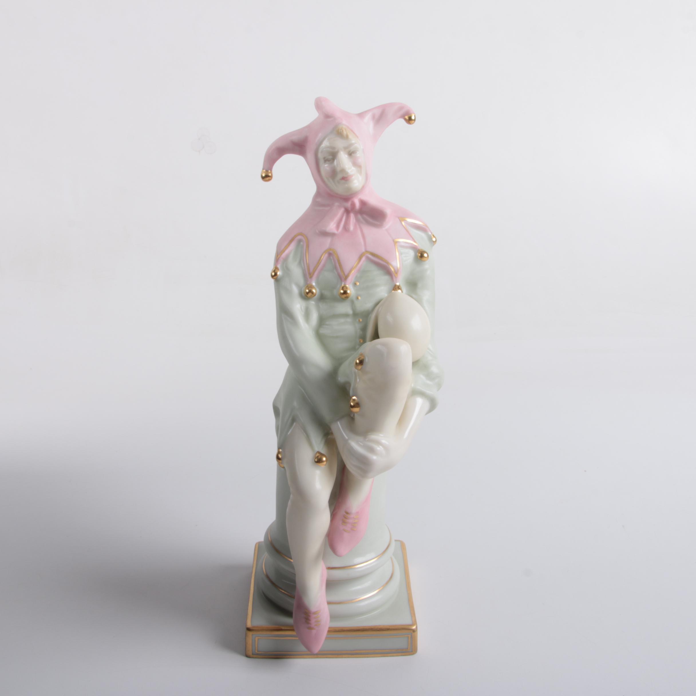 Royal Doulton Limited Edition "The Jester" Porcelain Figurine | EBTH