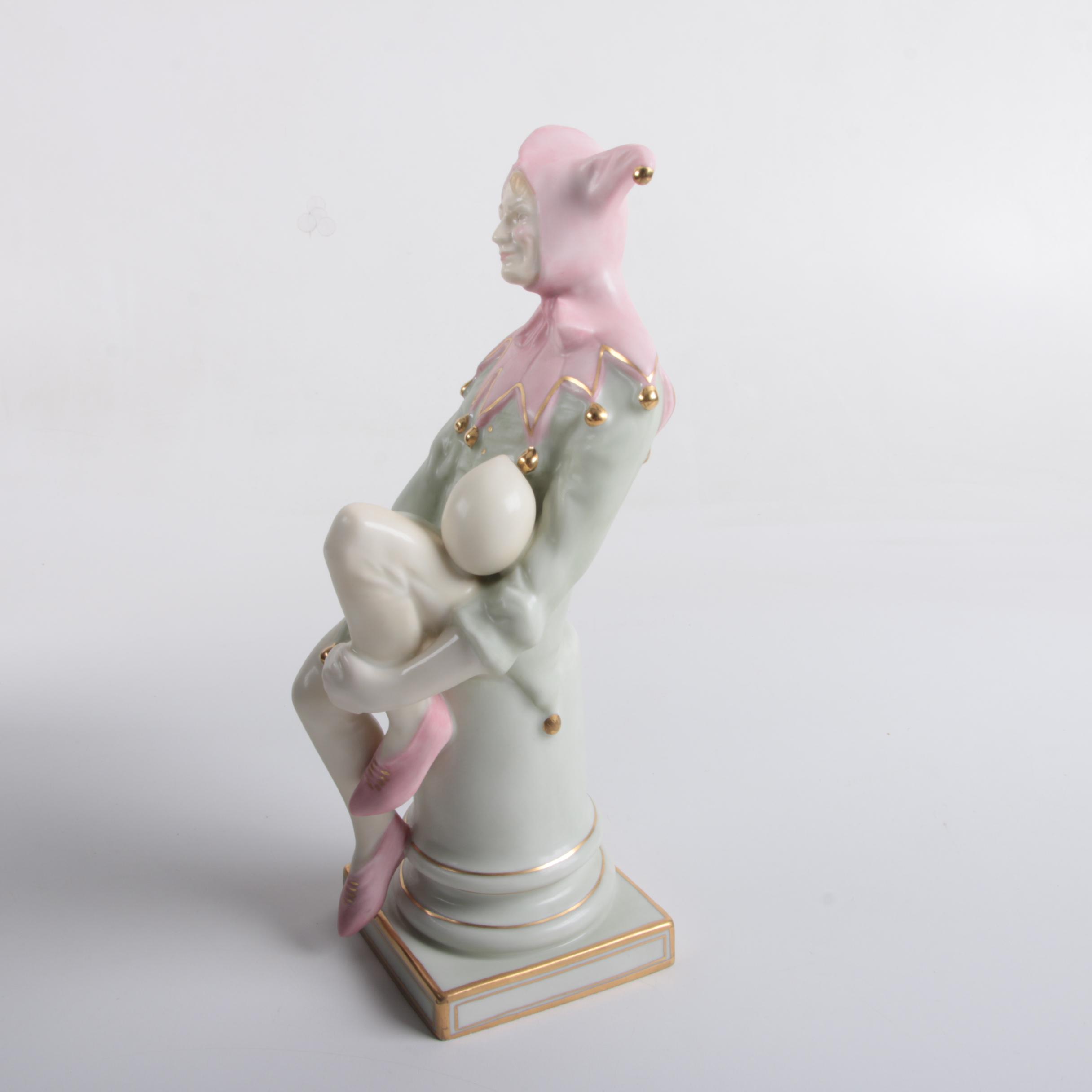 Royal Doulton Limited Edition "The Jester" Porcelain Figurine | EBTH