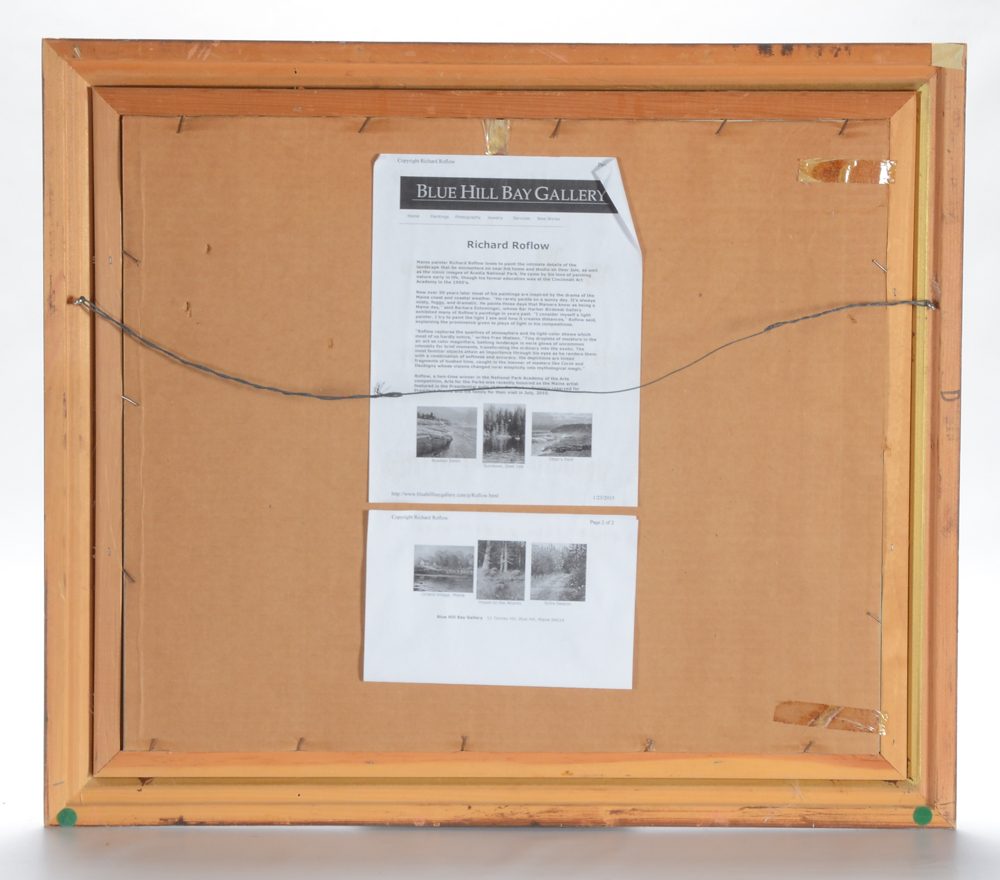 Richard Roflow Watercolor Painting of Pastoral Scene | EBTH