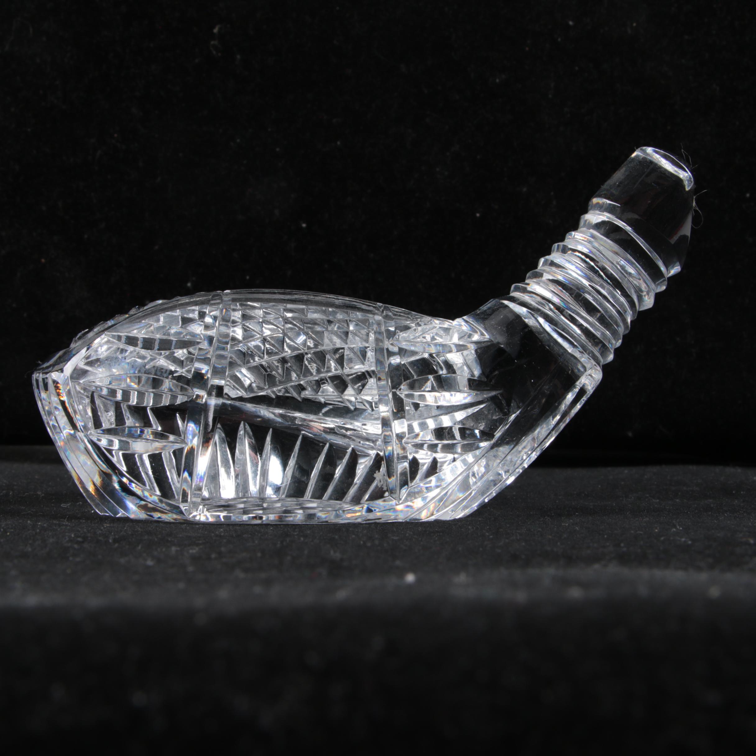 Waterford Crystal Golf Club Figurine | EBTH