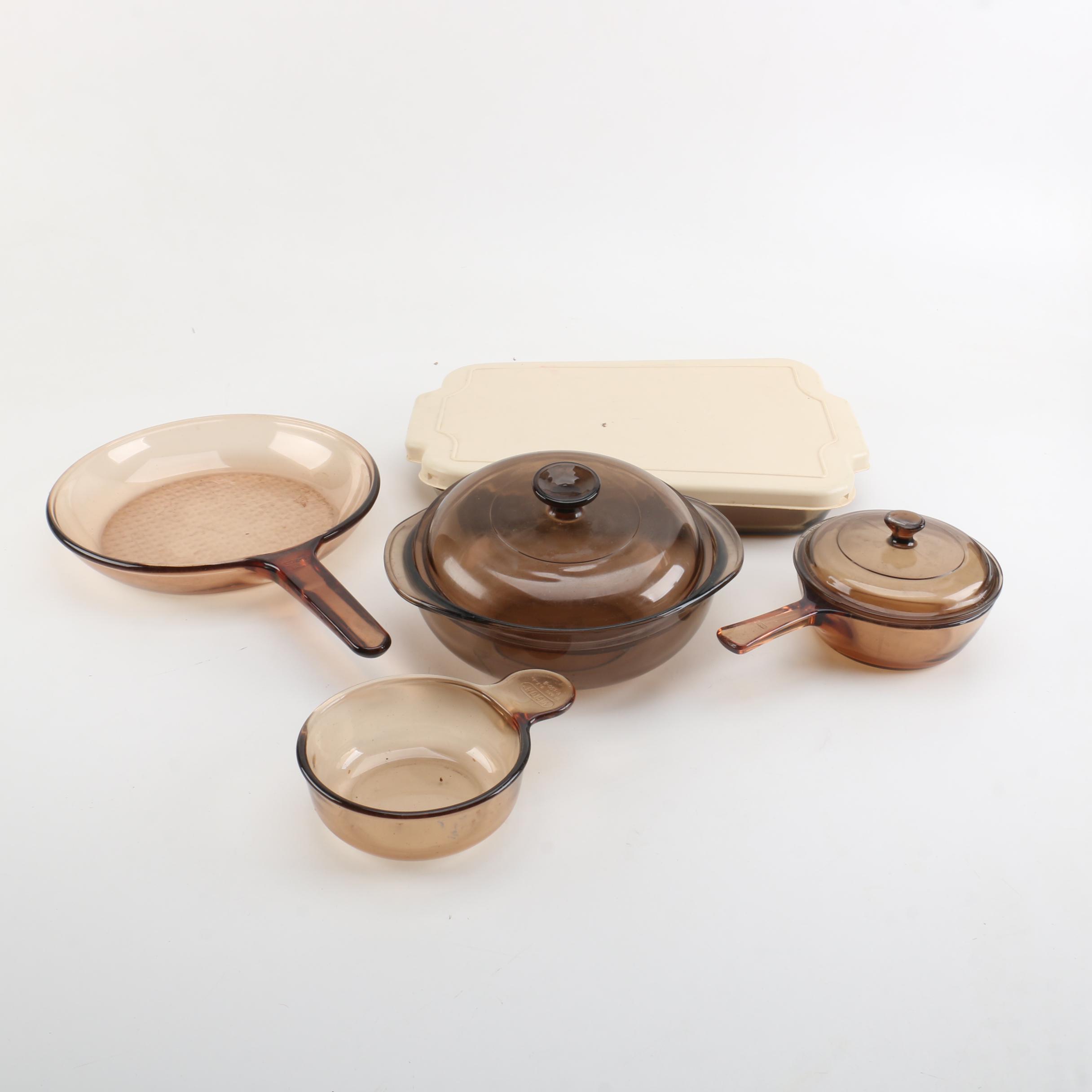 Corning "Visions Amber" Cookware | EBTH