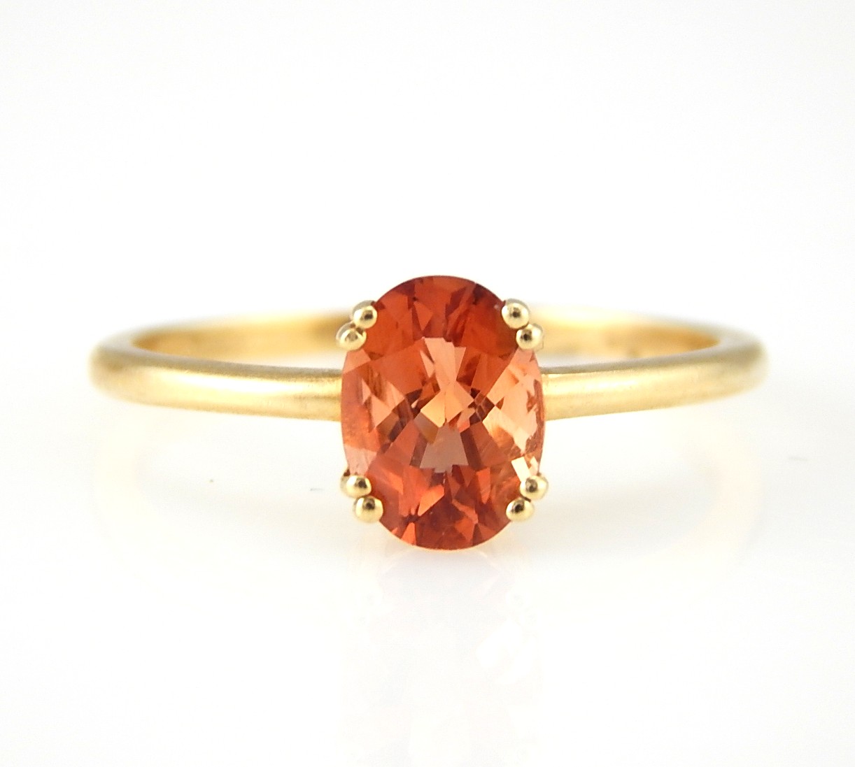 10K Yellow Gold Sunstone Ring | EBTH