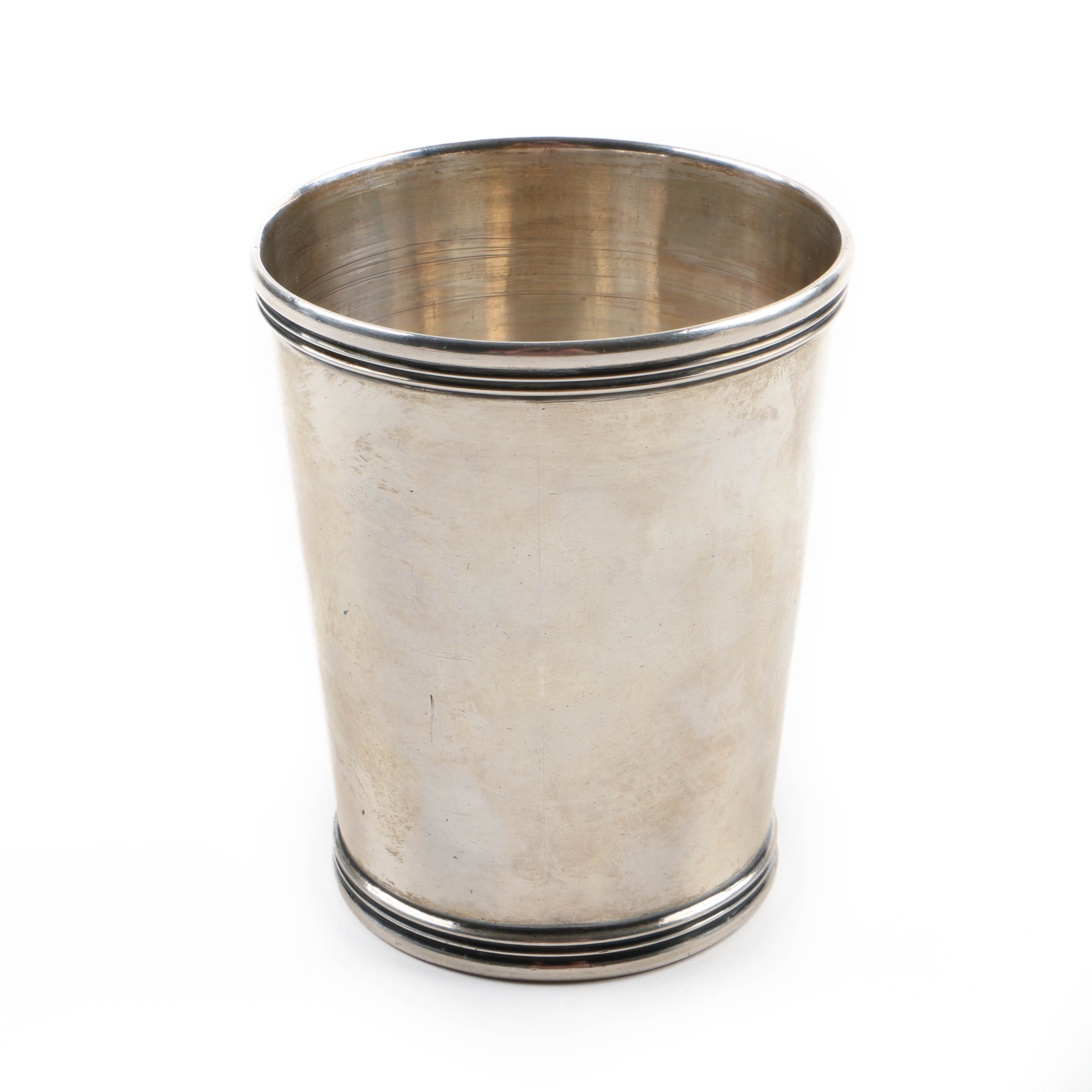 19th Century Edward Kinsey (Cincinnati, OH) 800 Silver Mint Julep Cup ...