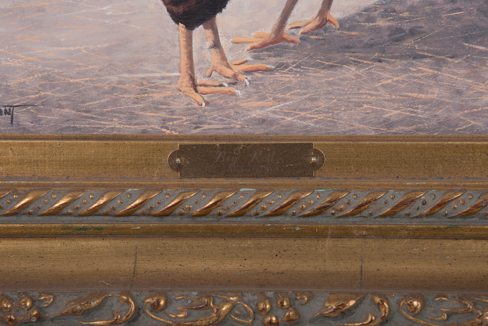 Jack Bryant Acrylic Painting "Big Red" | EBTH