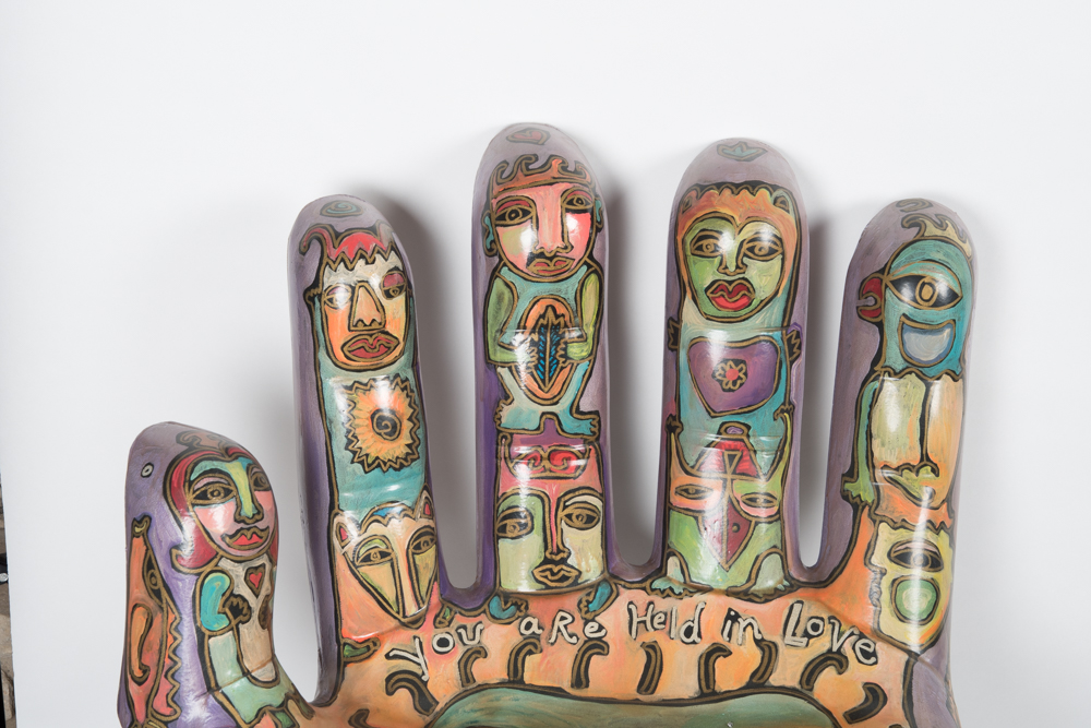 RokokoArt Painted Hand Chair by Rotonics | EBTH