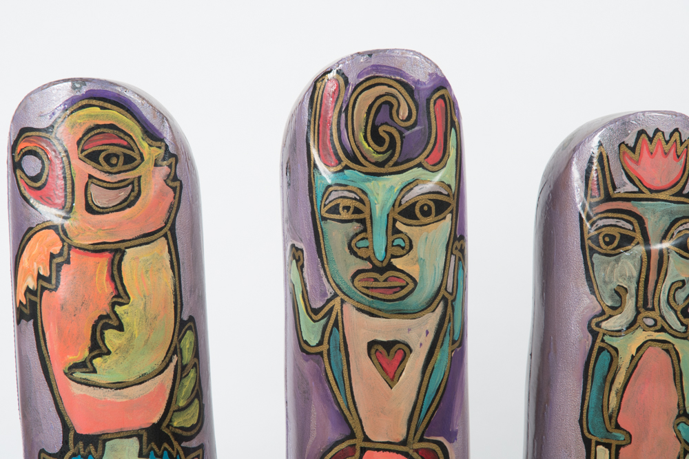 RokokoArt Painted Hand Chair by Rotonics | EBTH