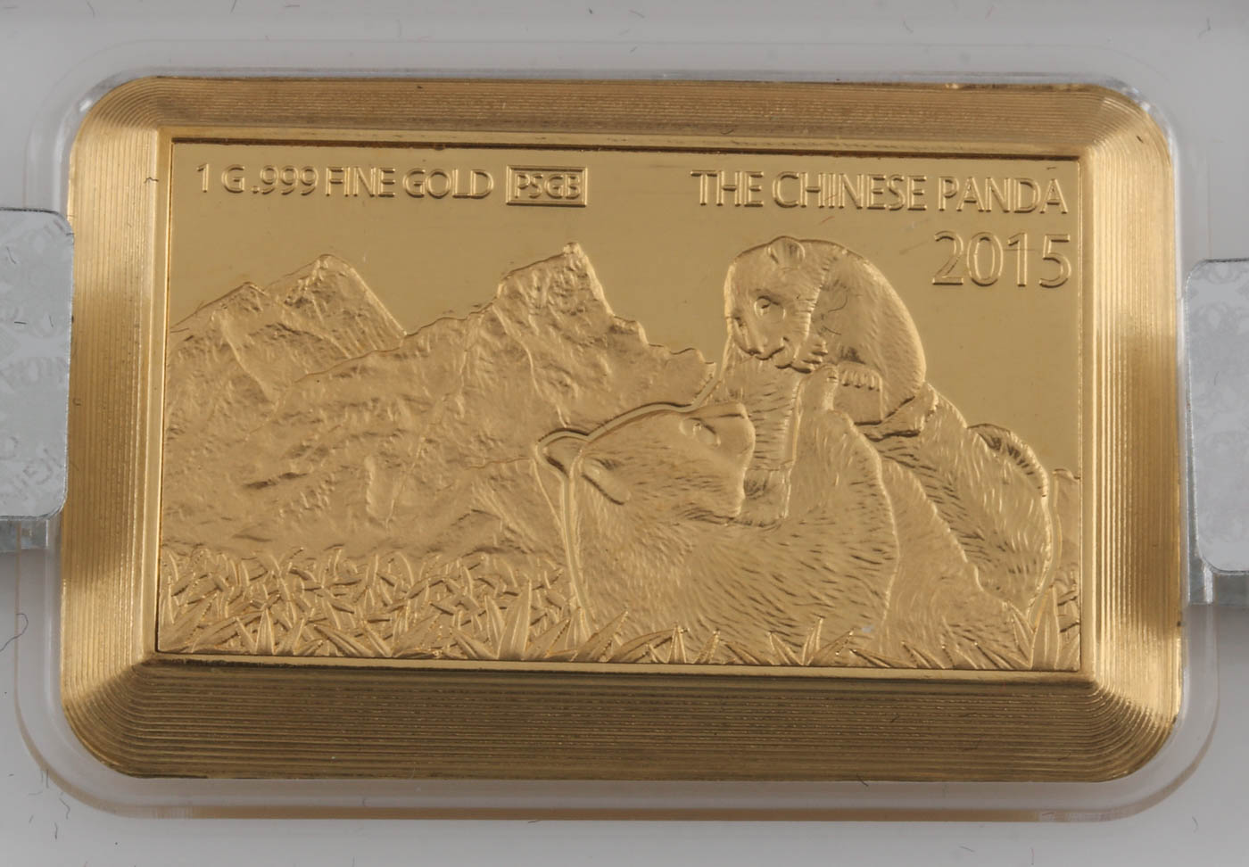 2015 Premium Size Gold Bar Panda Collection | EBTH