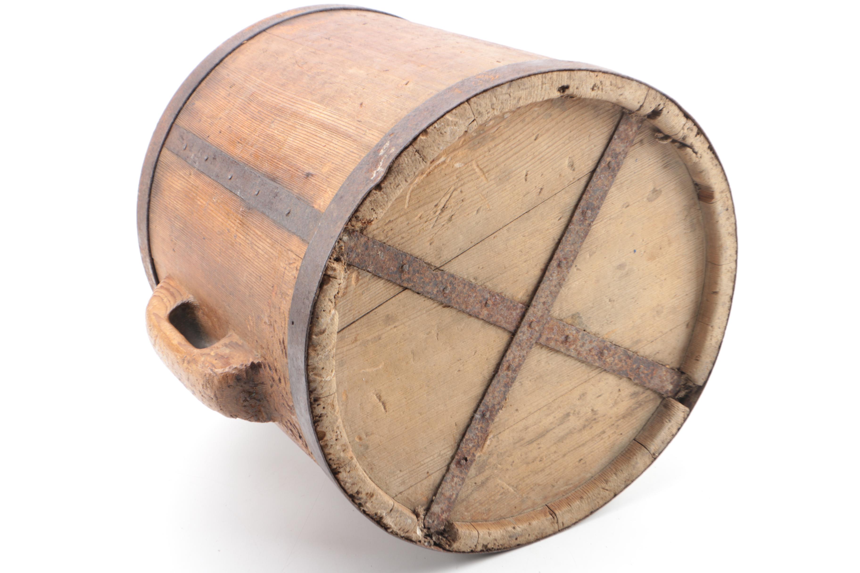 Japanese Wooden Rice Buckets | EBTH