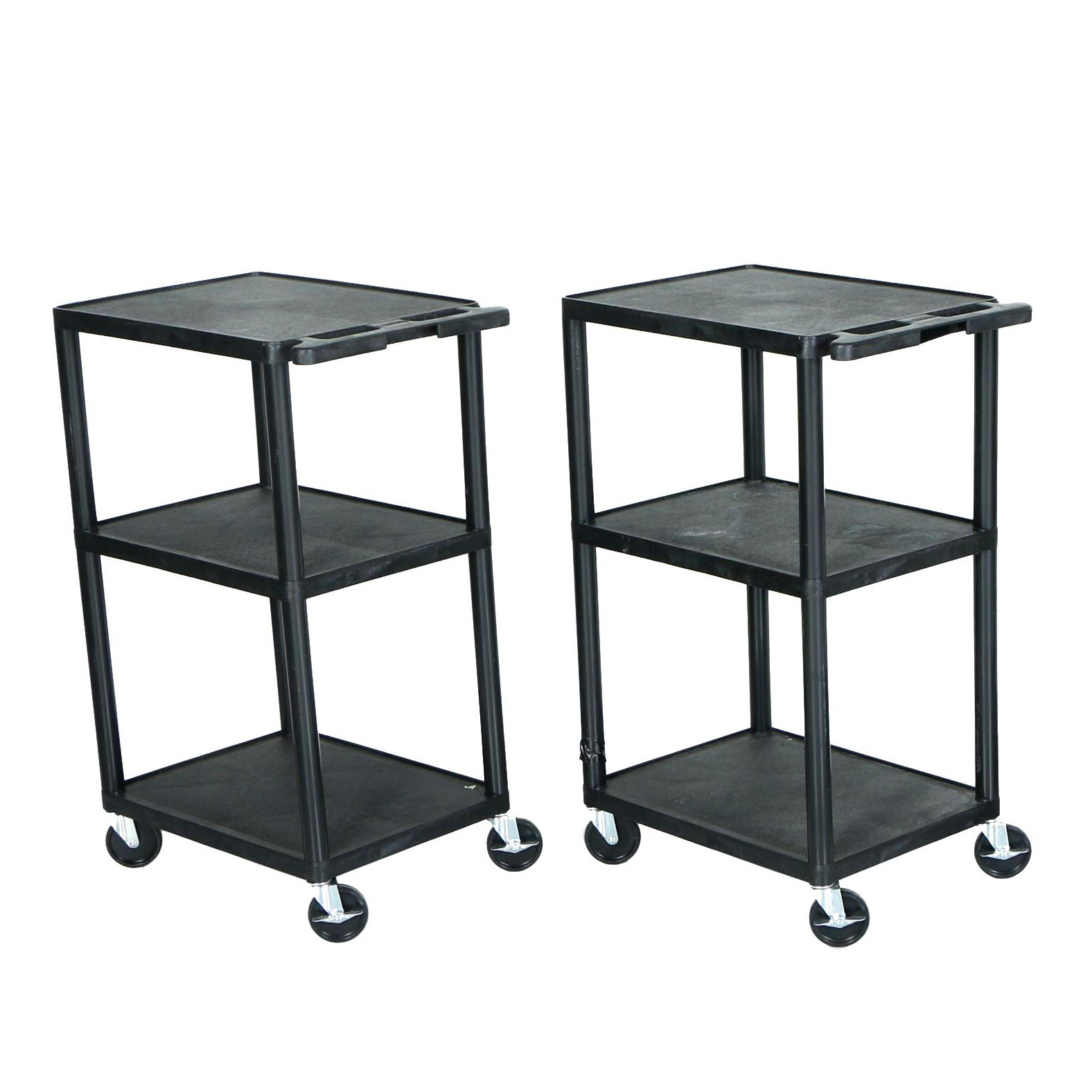 Luxor Rolling AV Carts | EBTH