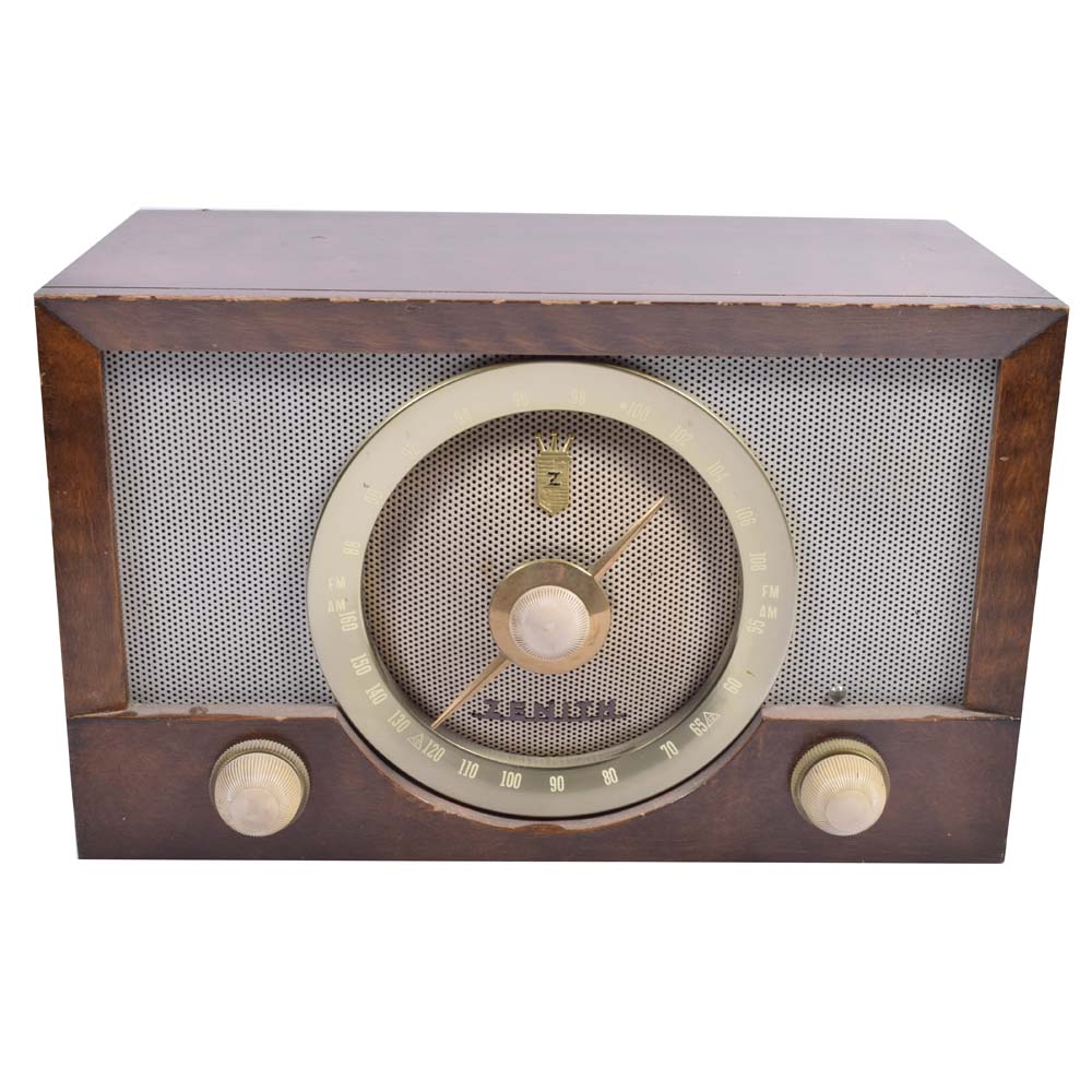 Circa 1955 Zenith Super Symphonaire Radio | Barnebys