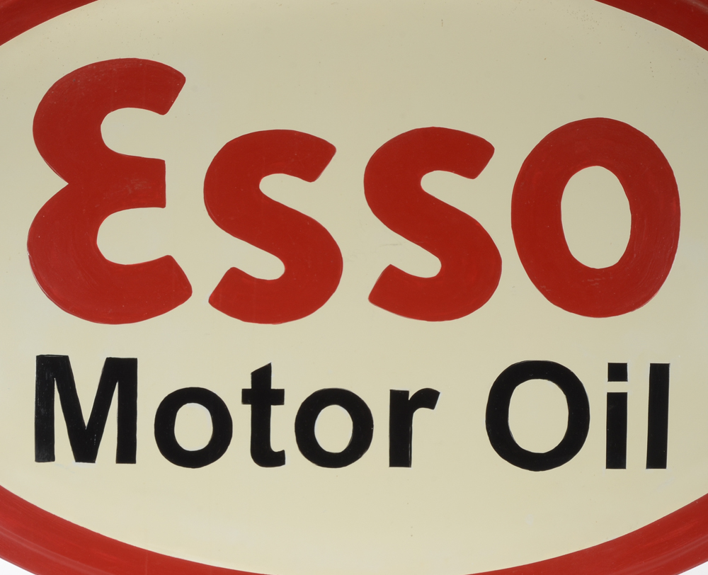 1960s/70s Esso Motor Oil Store Sign | EBTH