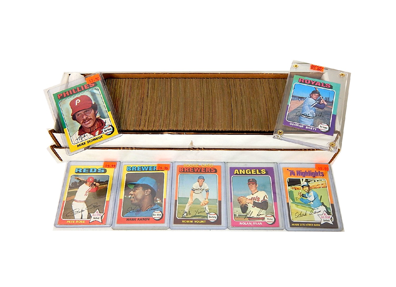 Complete 1975 Topps Baseball Card Set | EBTH
