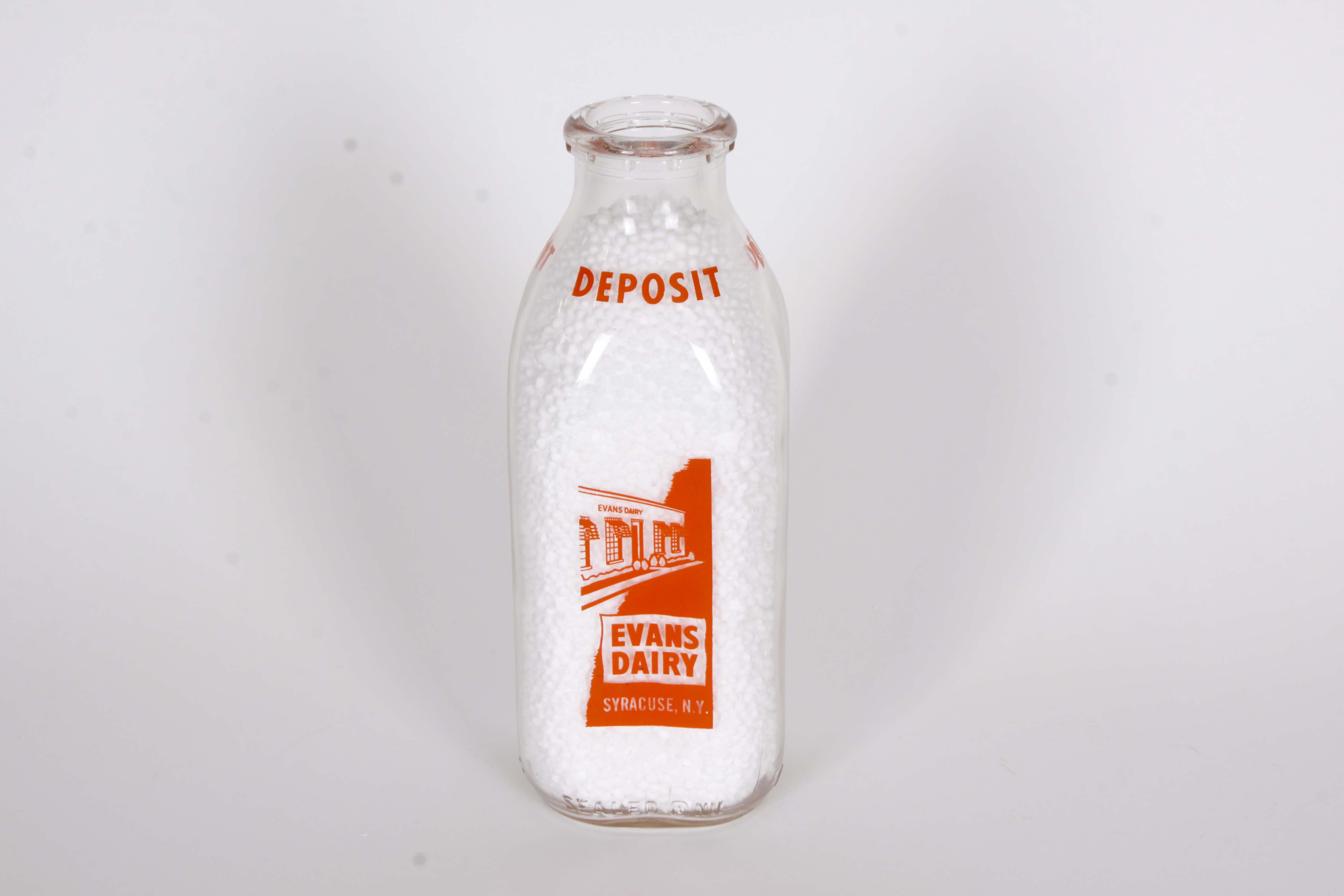 Collection of Vintage Upstate New York Milk Bottles | EBTH