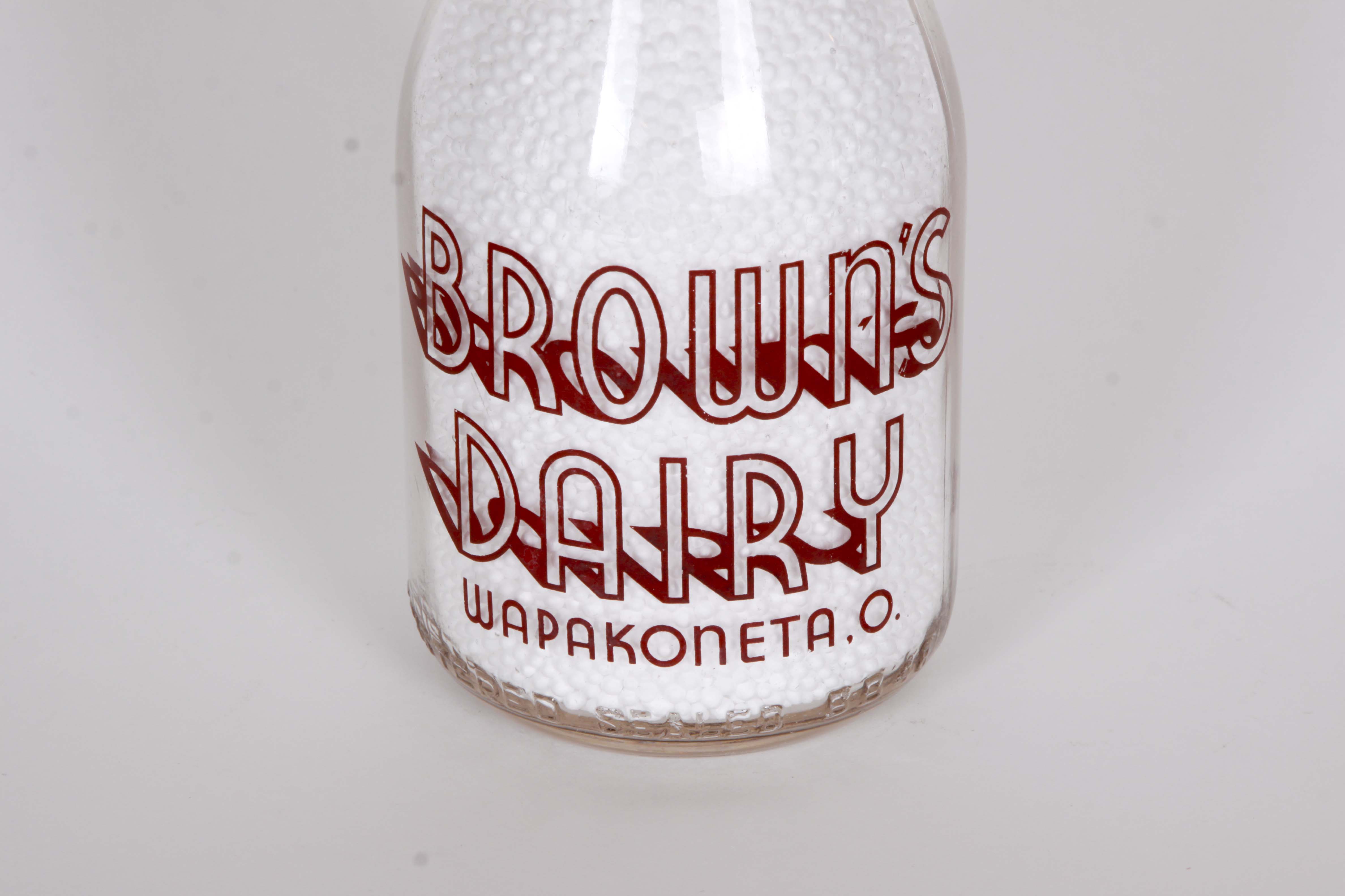 Collection of Vintage Ohio Milk Bottles II | EBTH