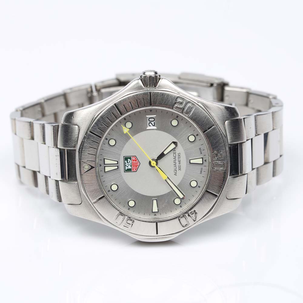TAG Heuer Stainless Steel Aqua Racer Wristwatch | EBTH