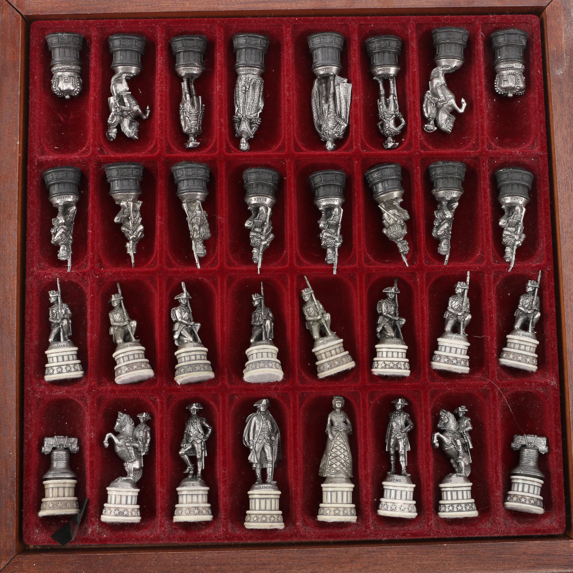 History Channel Civil War Chess Set and Revolutionary War Chess Set | EBTH