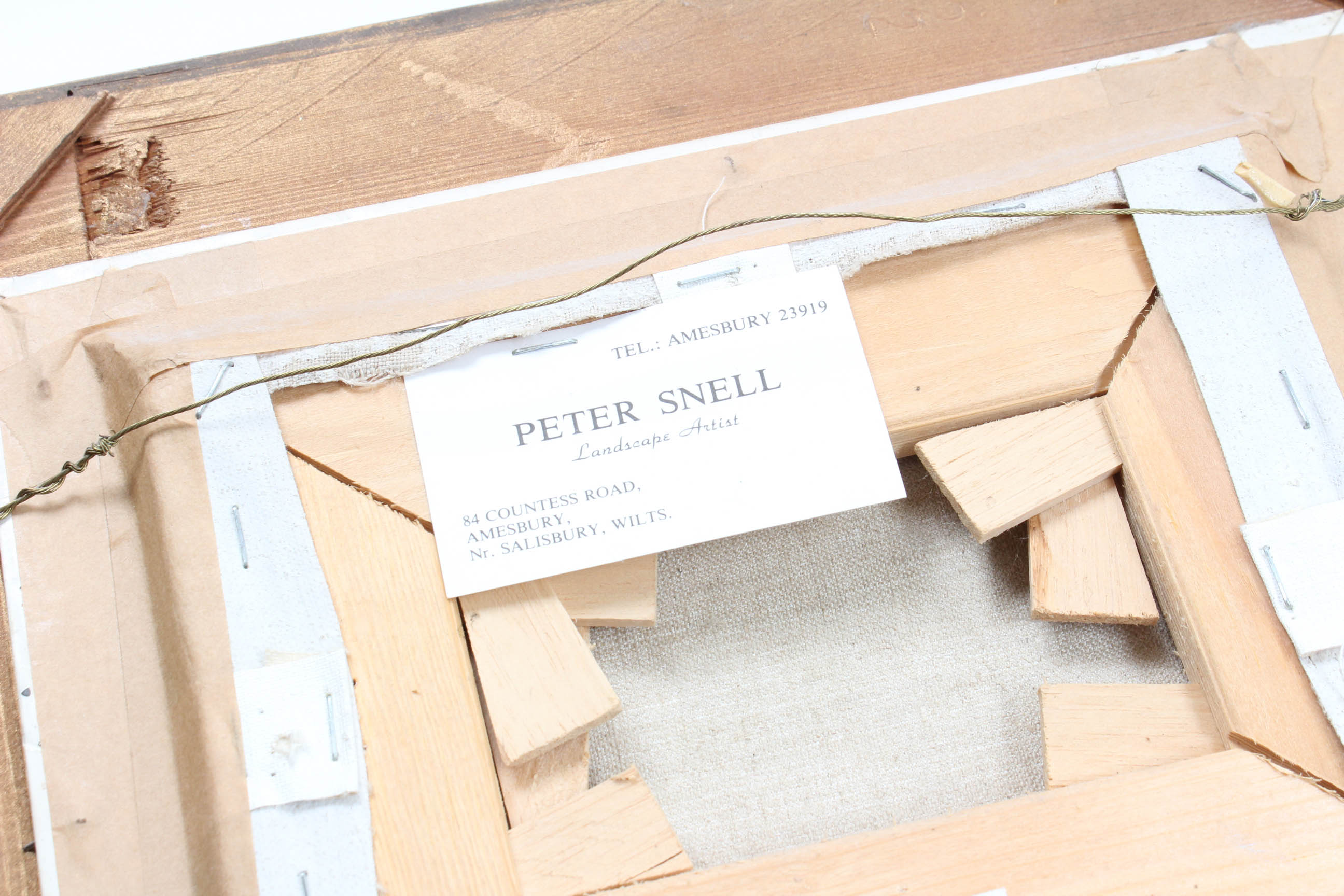 Peter Snell Oil Painting on Canvas | EBTH