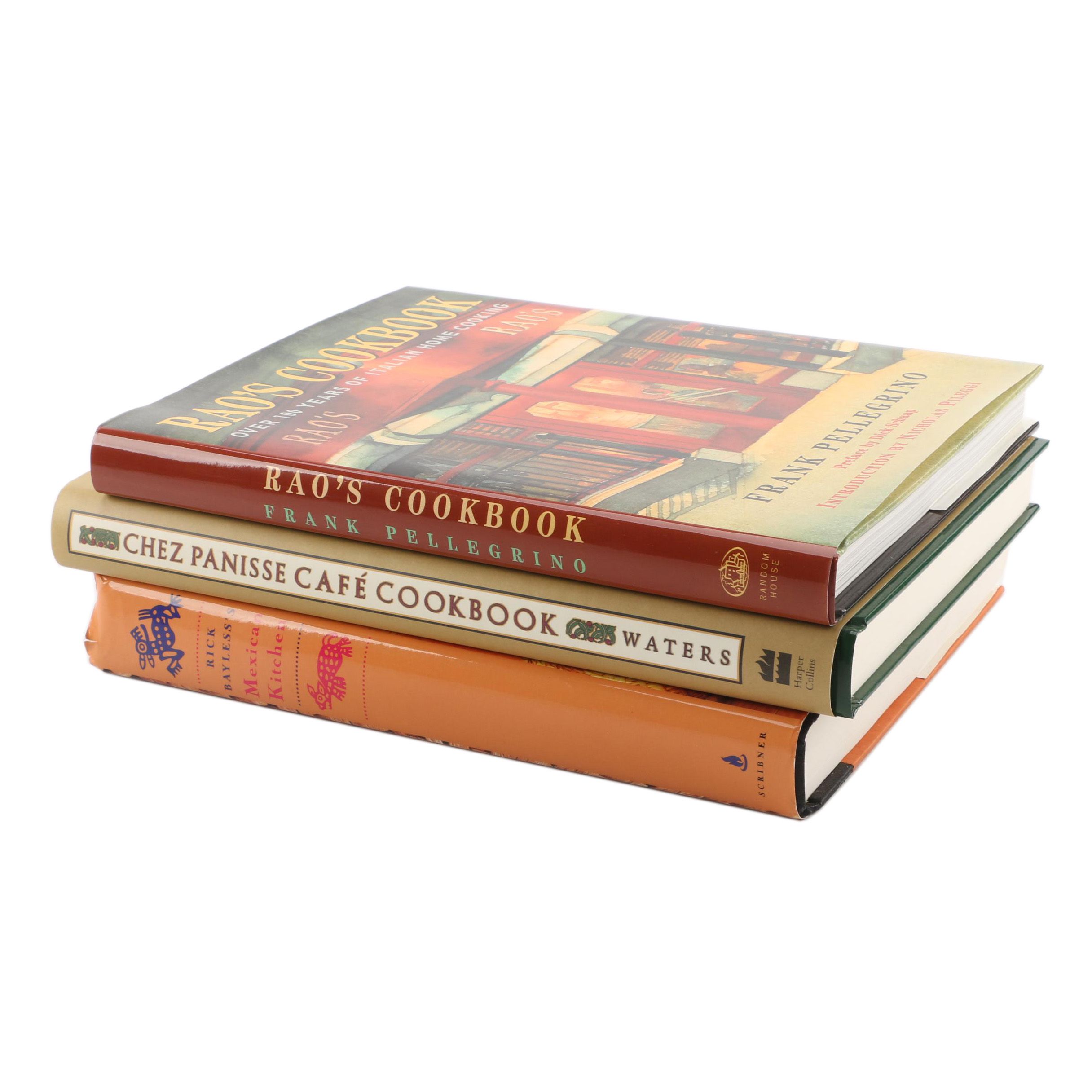 Assorted Cookbooks Including Signed 1996 "Rick Bayless's Mexican ...