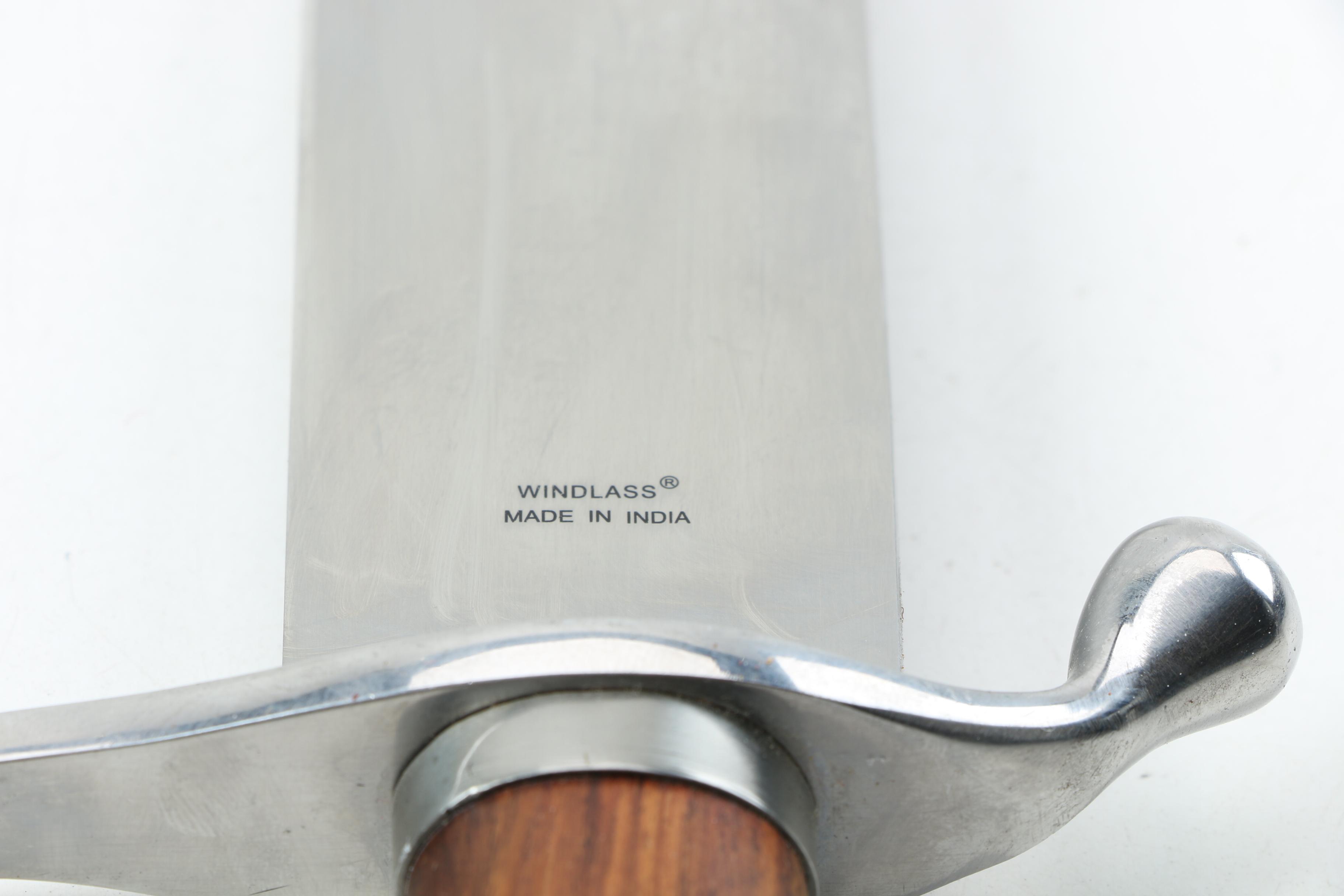 Cutlass by Windlass Steelcraft with Leather Scabbard | EBTH