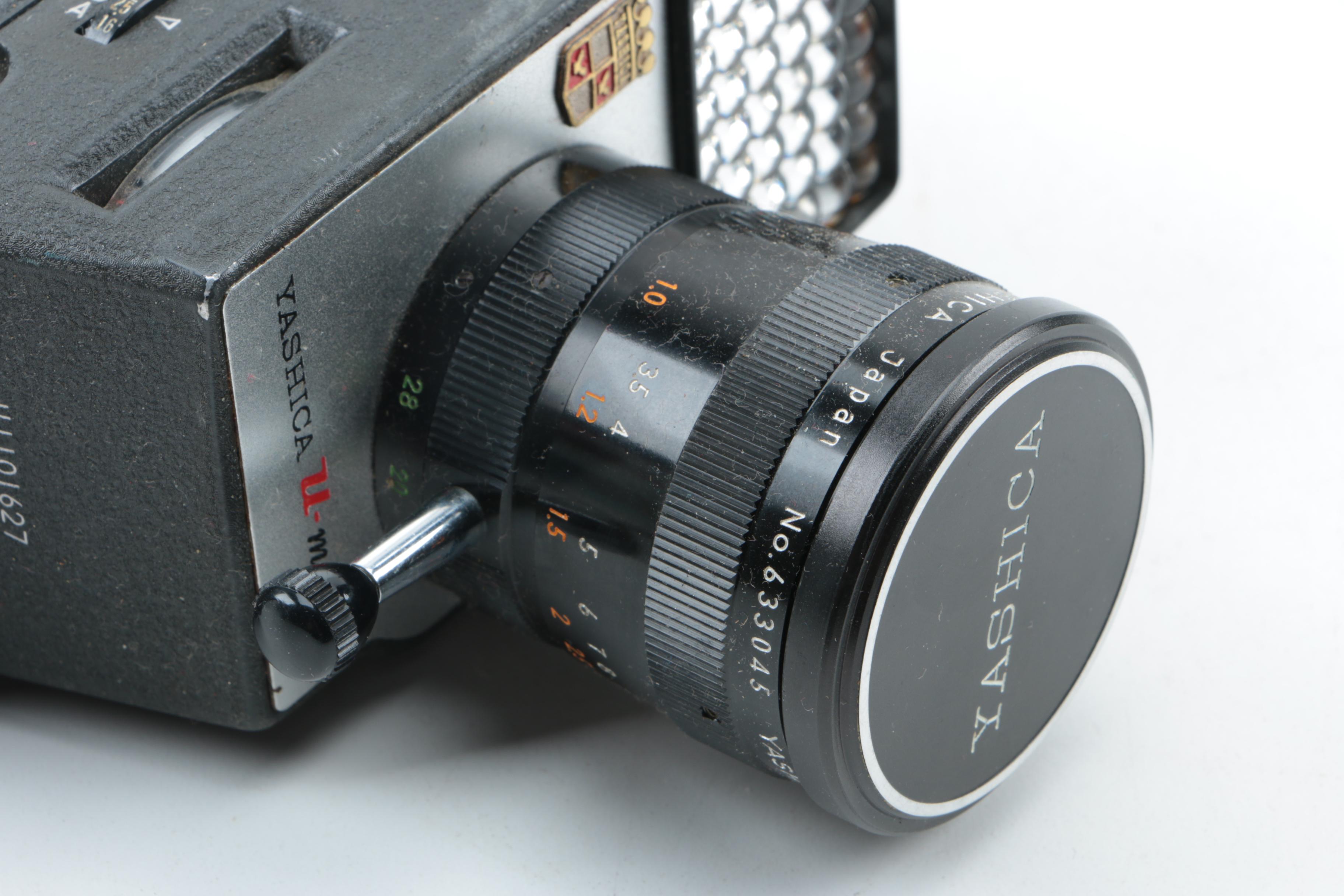 Vintage Yashica U-Matic 8mm Movie Camera with Accessories | EBTH