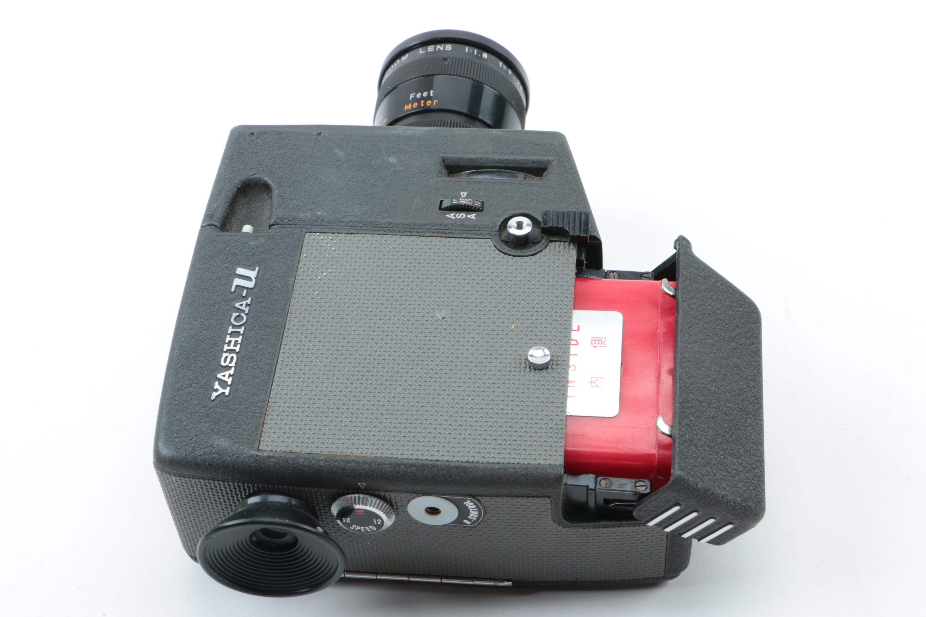 Vintage Yashica U-Matic 8mm Movie Camera with Accessories | EBTH