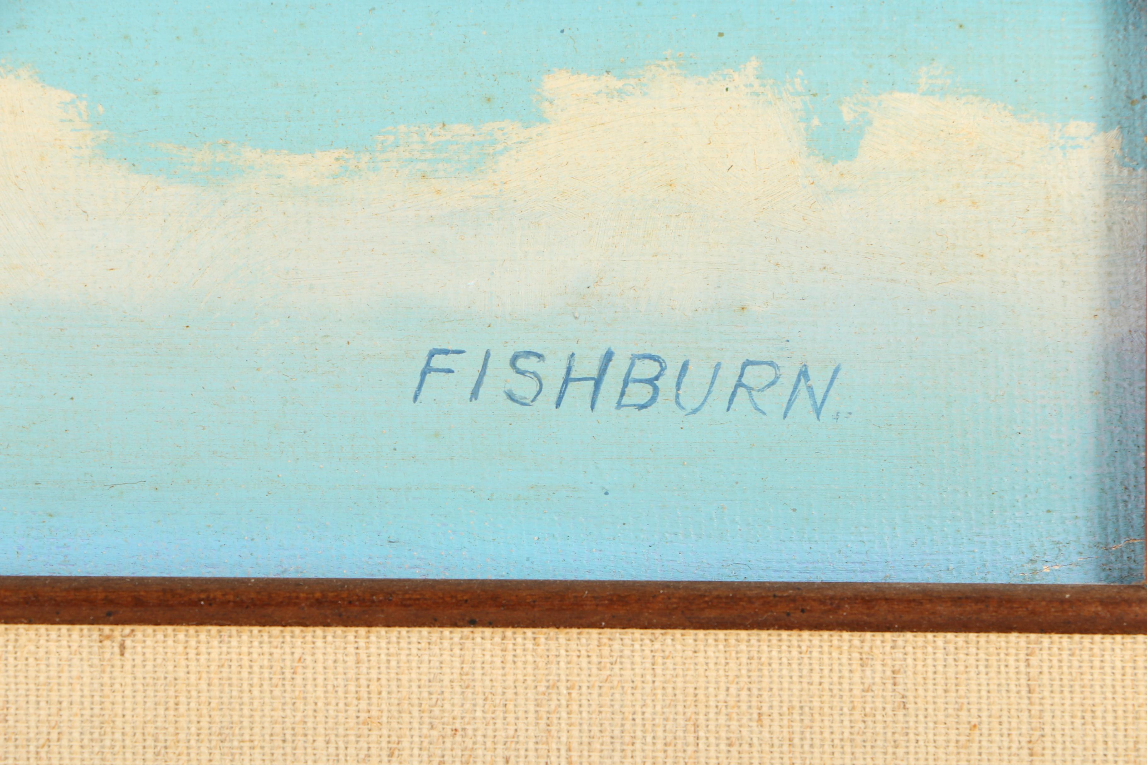 Thomas Fishburn Oil Painting of WW2 Era Airplanes in Flight | EBTH