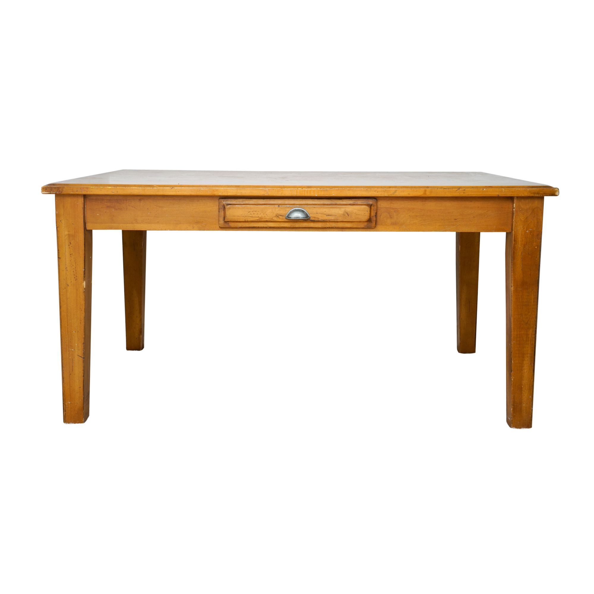 Vintage Maple Library Desk | EBTH