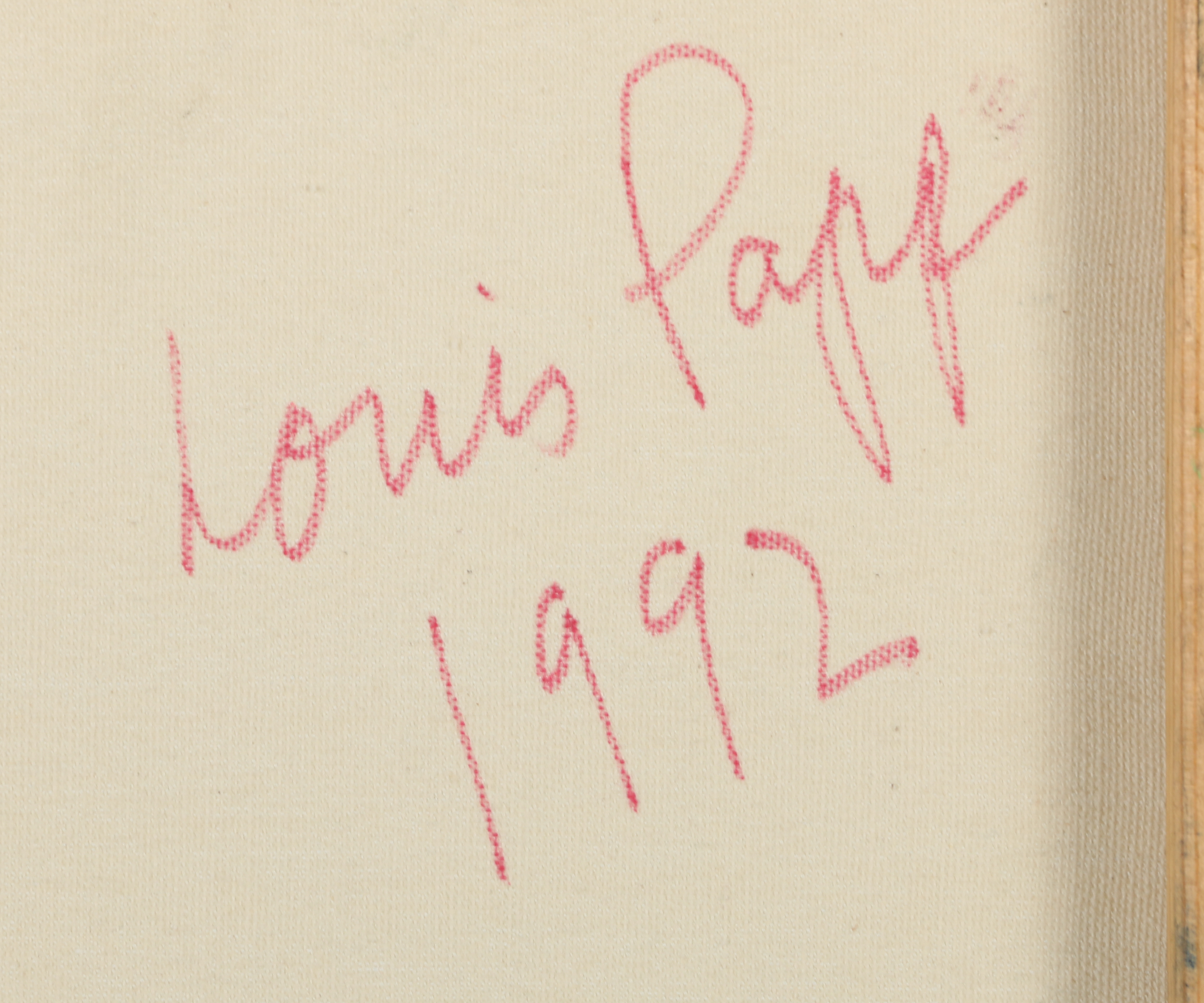 Louis Papp Mixed Media Painting | EBTH