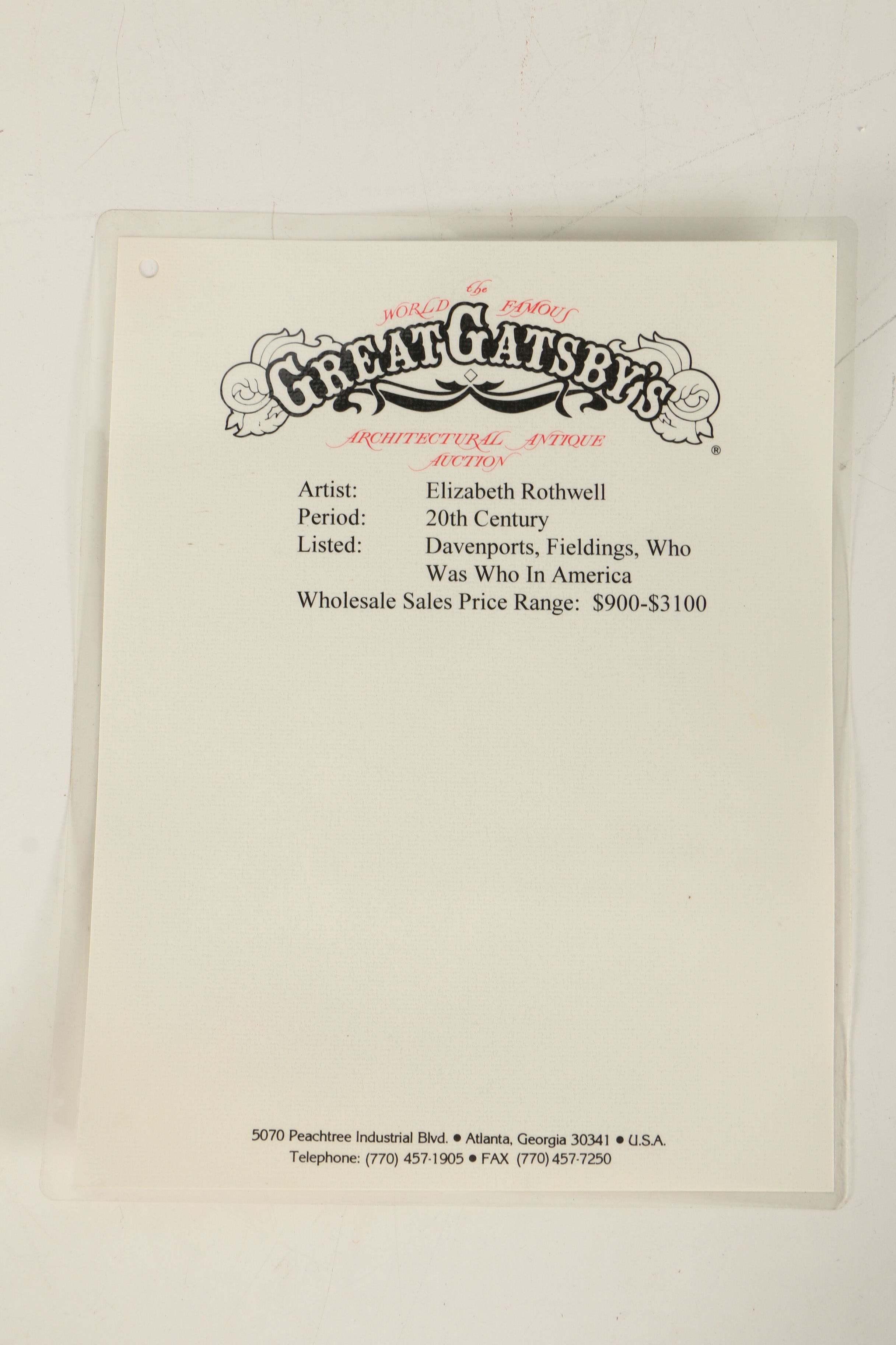 Elizabeth Rothwell Oil Painting "Still Life" | EBTH