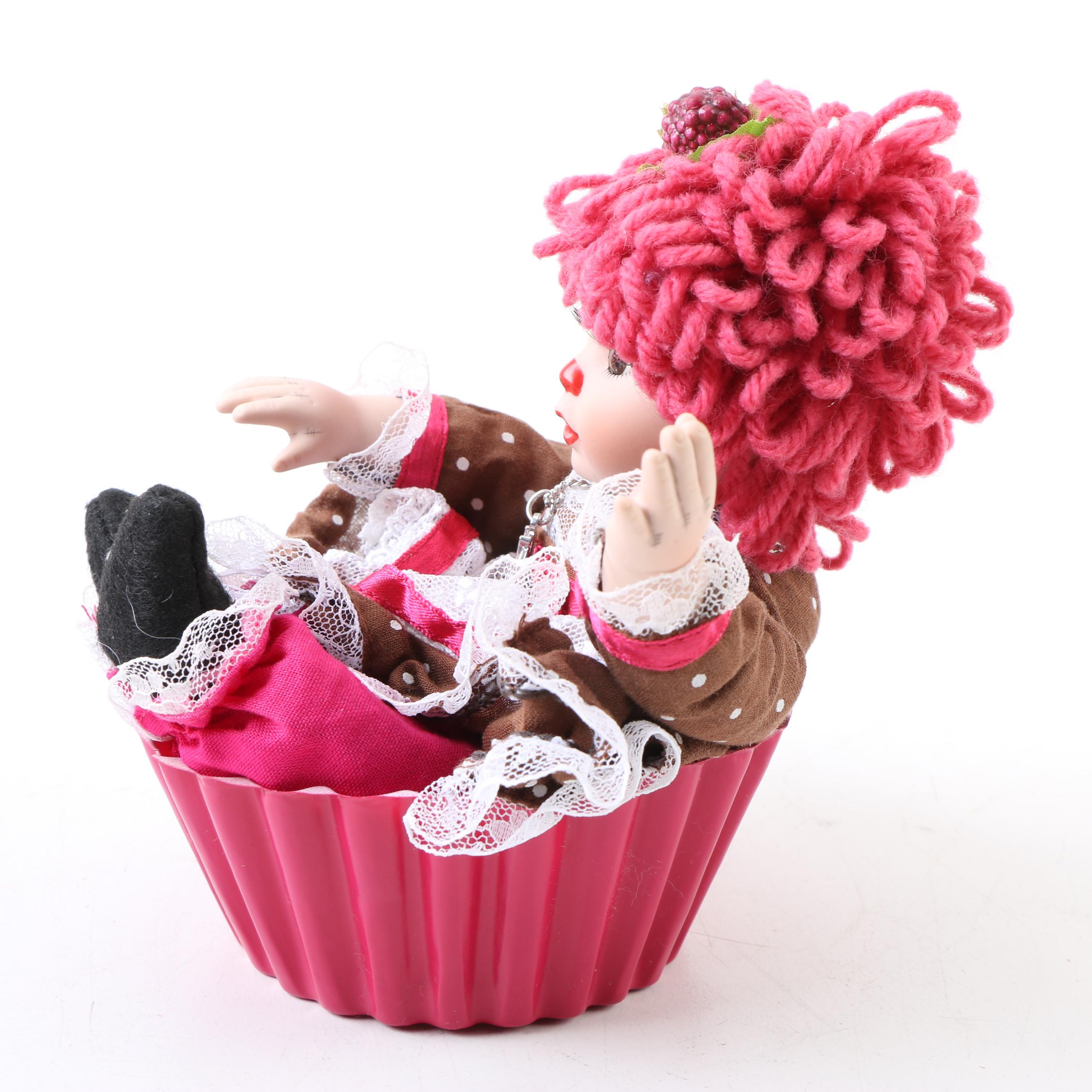 Marie Osmond Porcelain "Chocolate Raspberry" Rag-a-Muffin Doll | EBTH