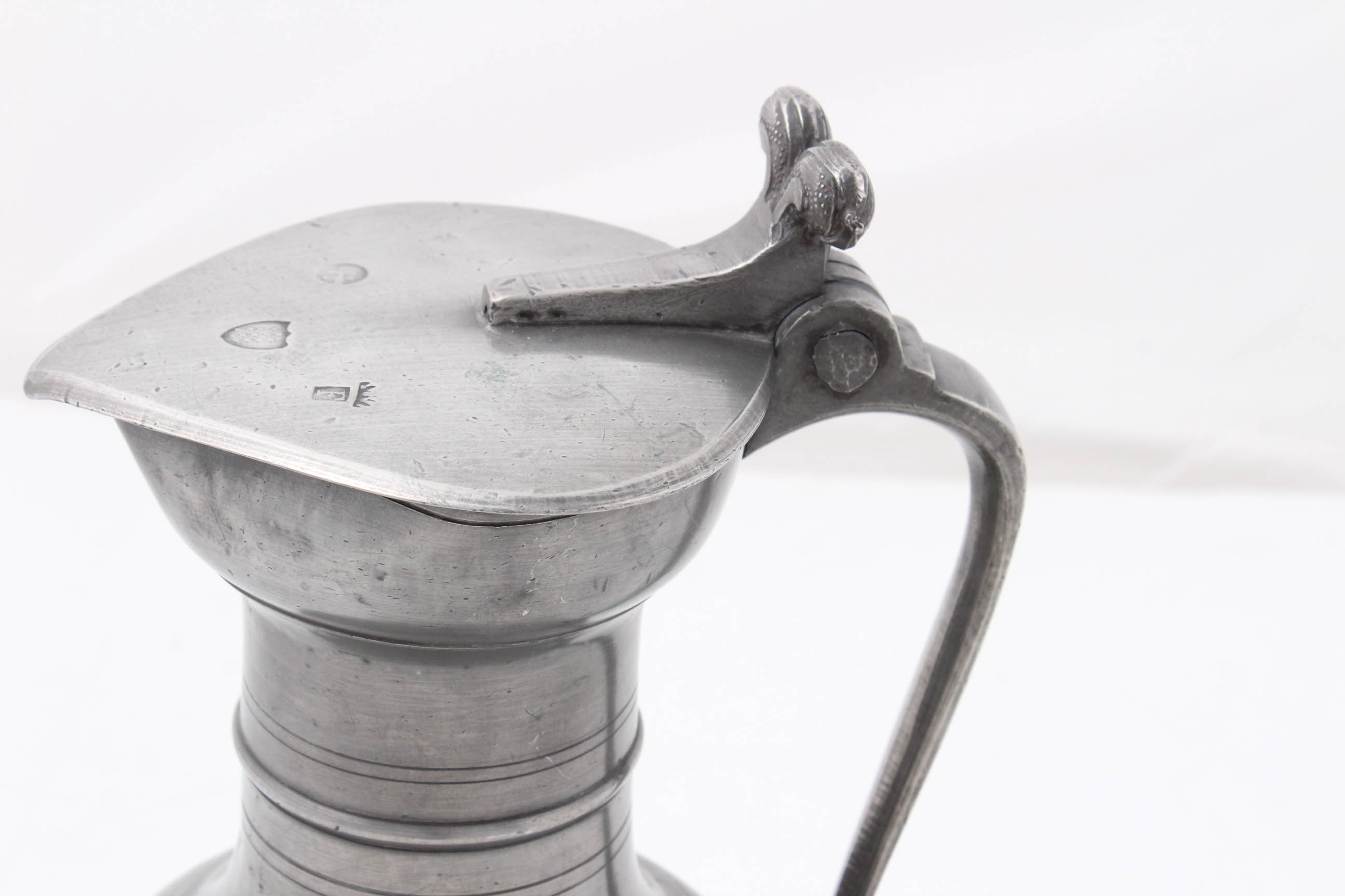 Circa 1775 Swiss Pewter Flagon | EBTH