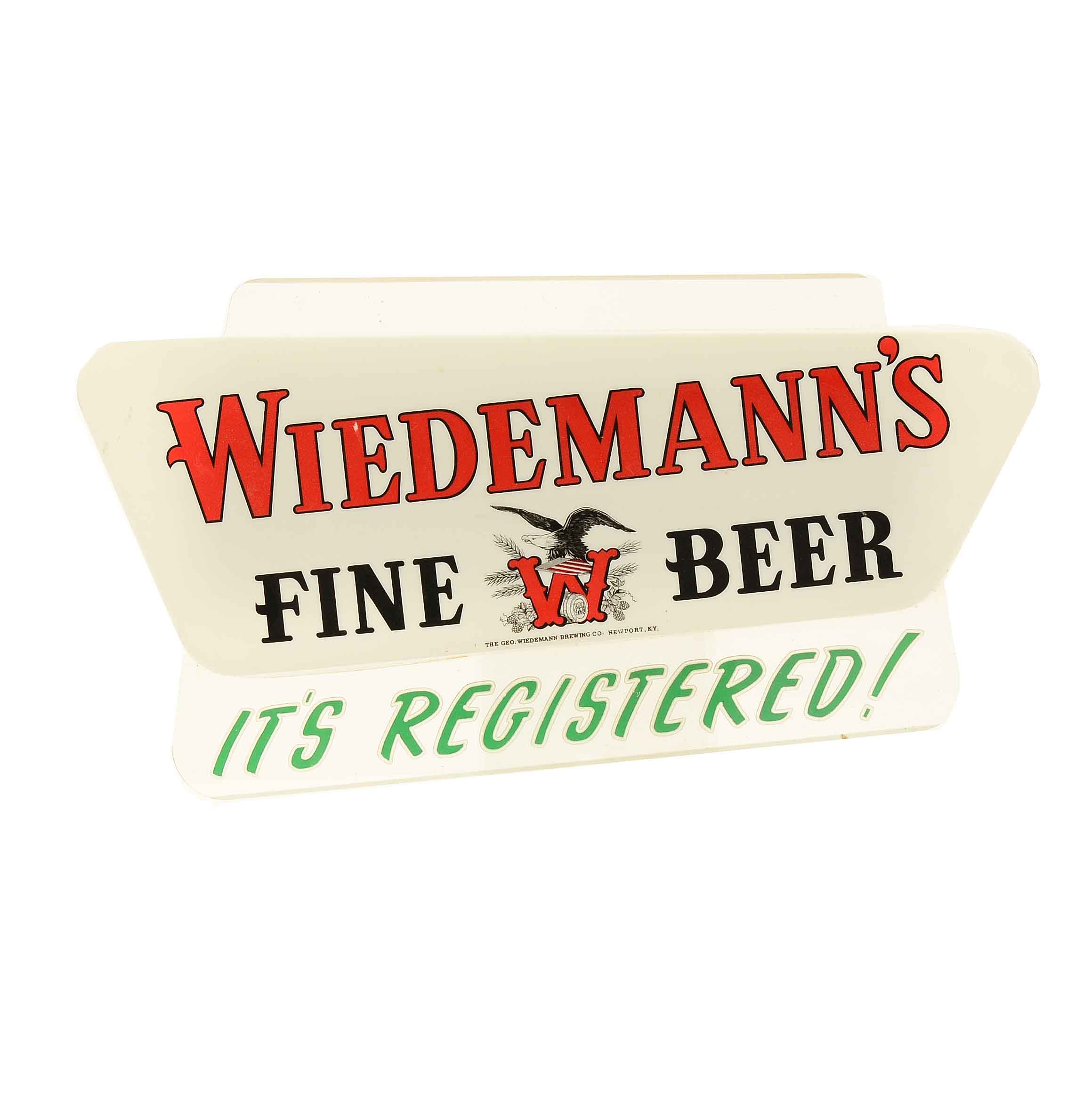 Vintage Wiedemann Beer Electrified Beer Sign | EBTH