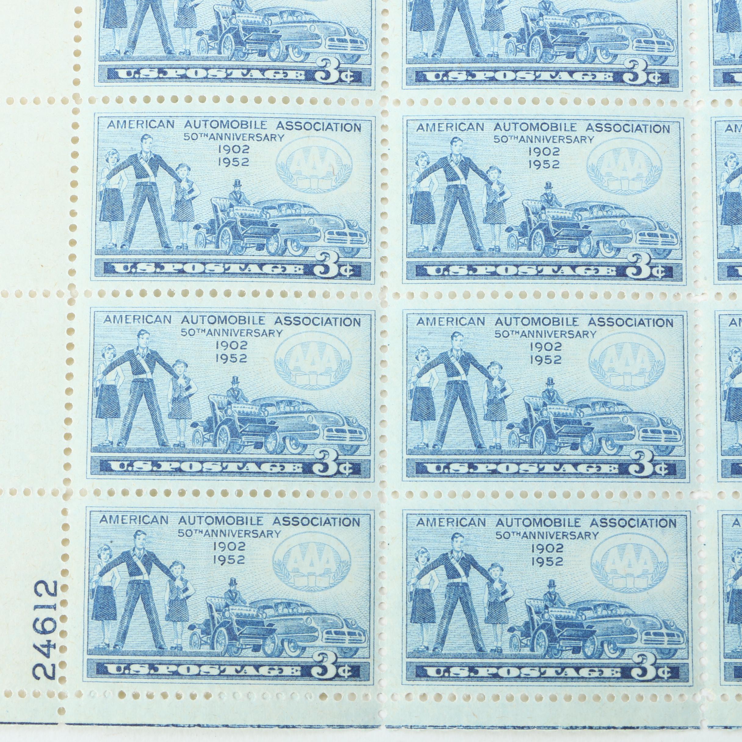 United States Postage Stamp Mint Sheets and Mint Blocks | EBTH