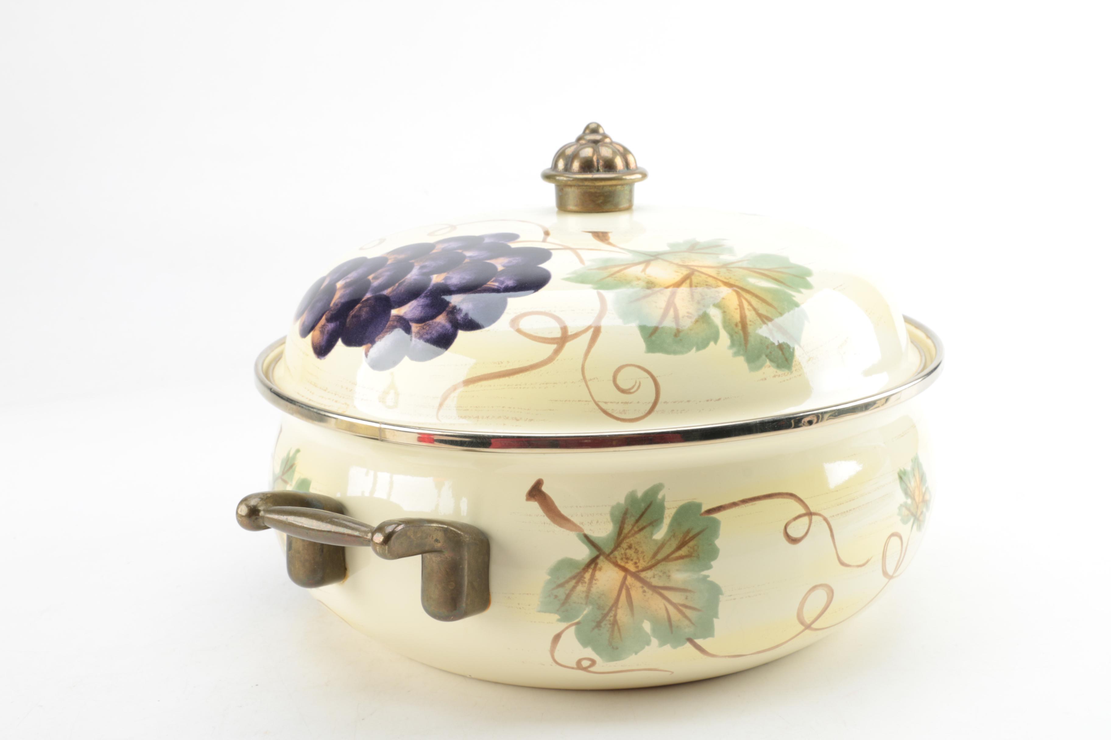 Vintage Tabletops Unlimited Enameled Cookware | EBTH