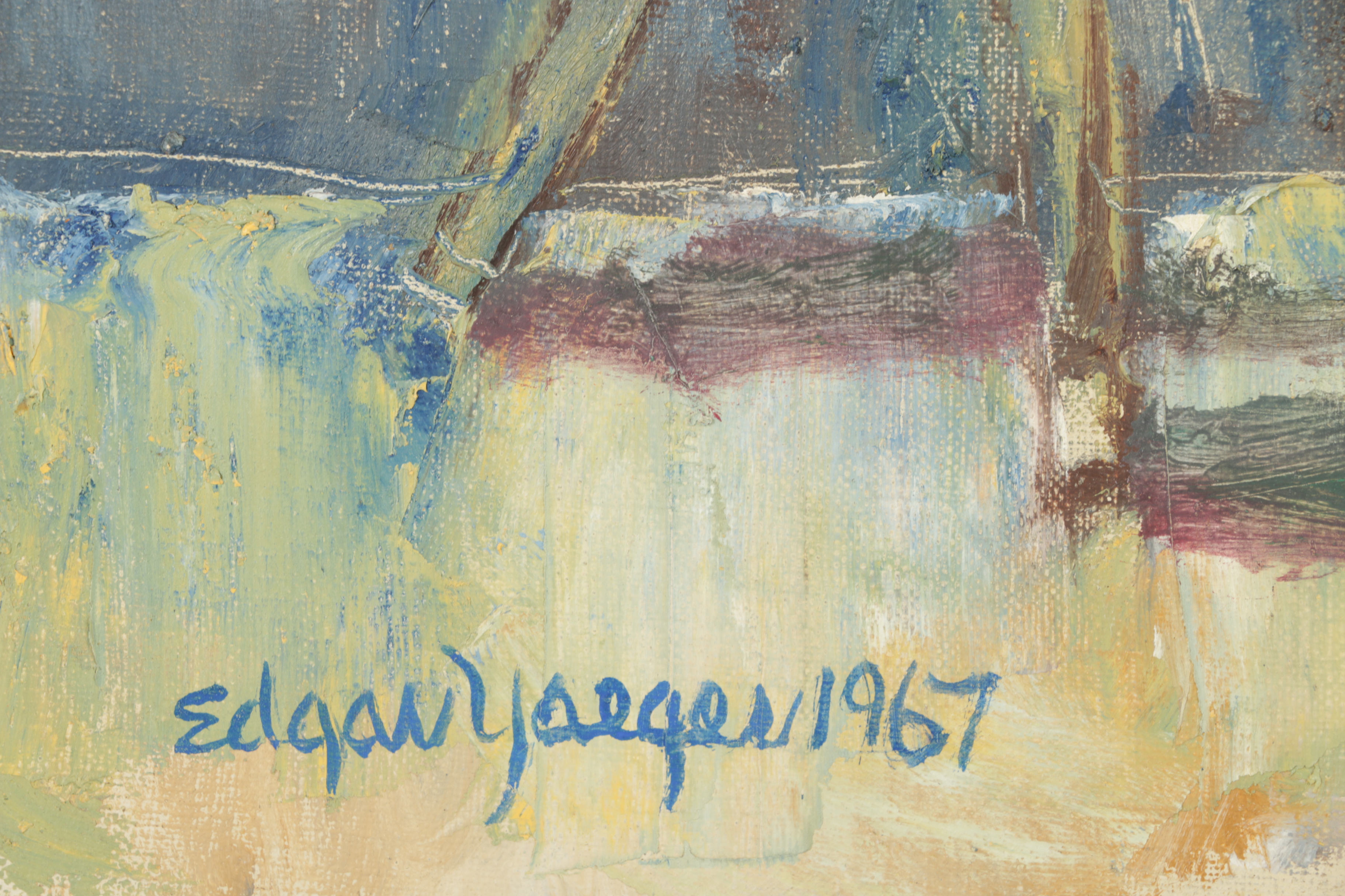 Edgar Yaeger Oil Painting | EBTH