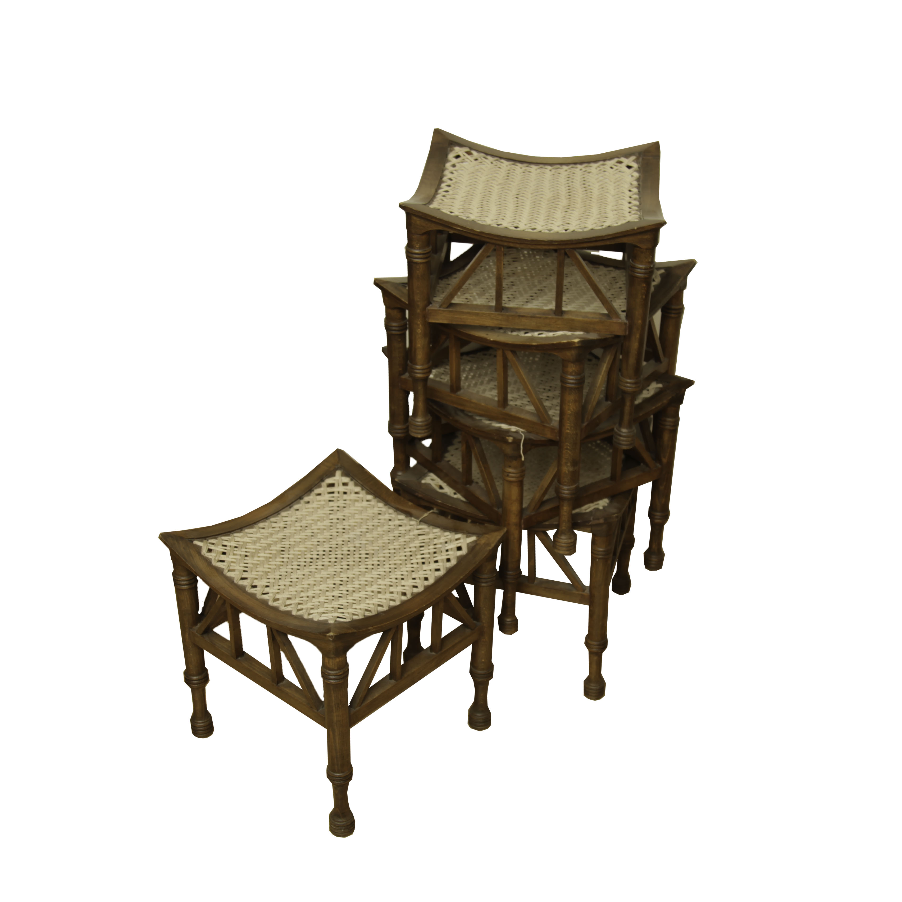 Five Bench Made Thebes Stools | EBTH