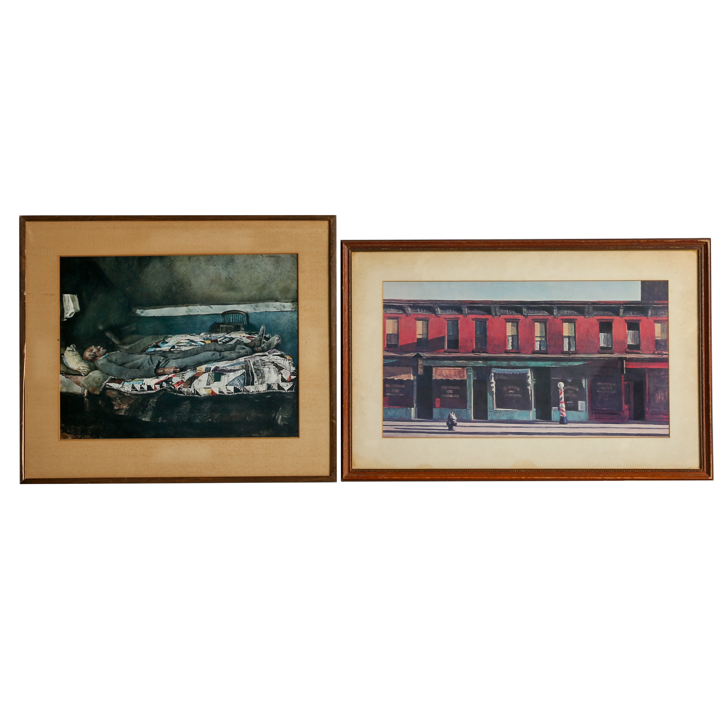 Offset Lithographs After Andrew Wyeth and Edward Hopper | EBTH