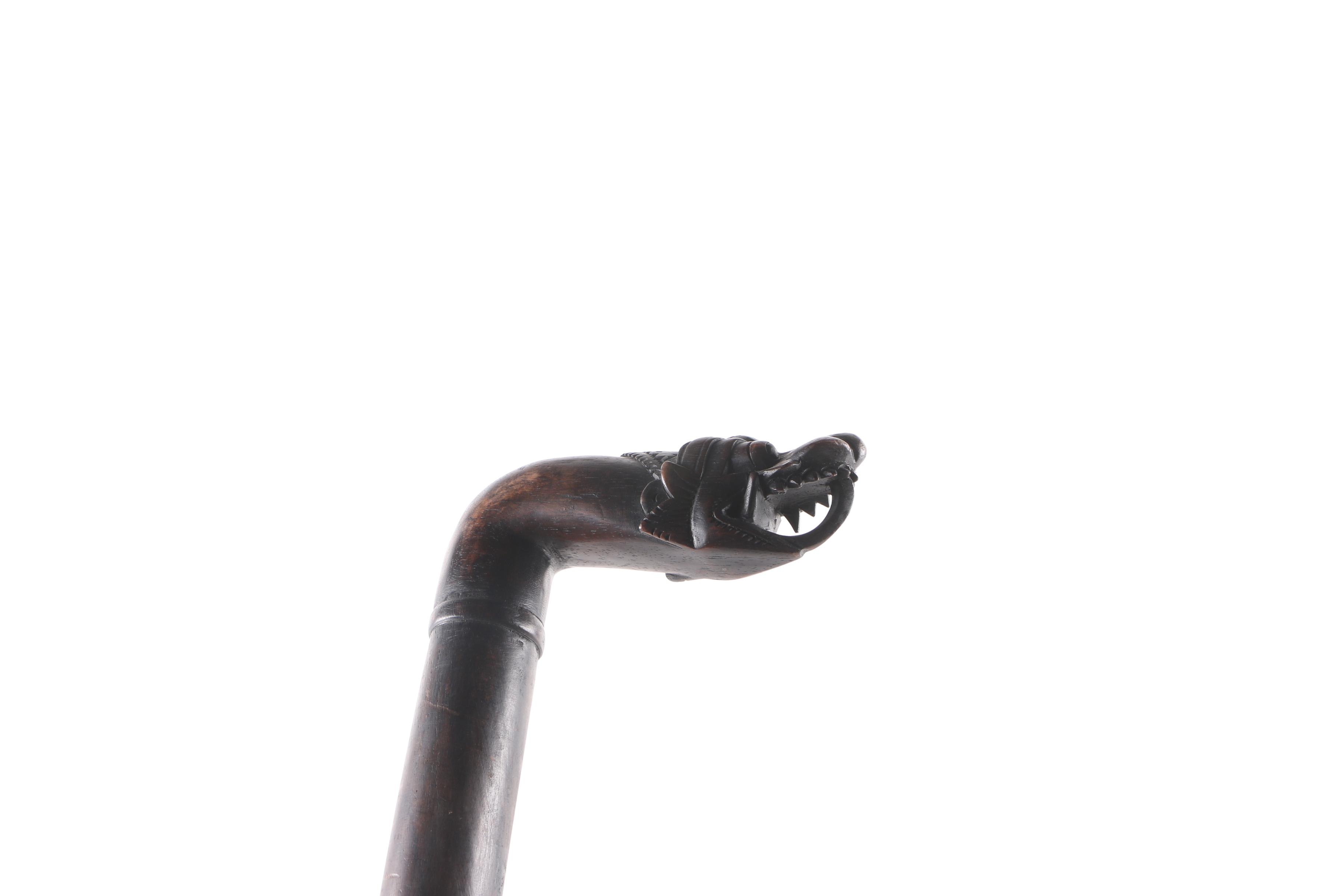 Antique Dragon's Head Crop Opera Handle Cane | EBTH