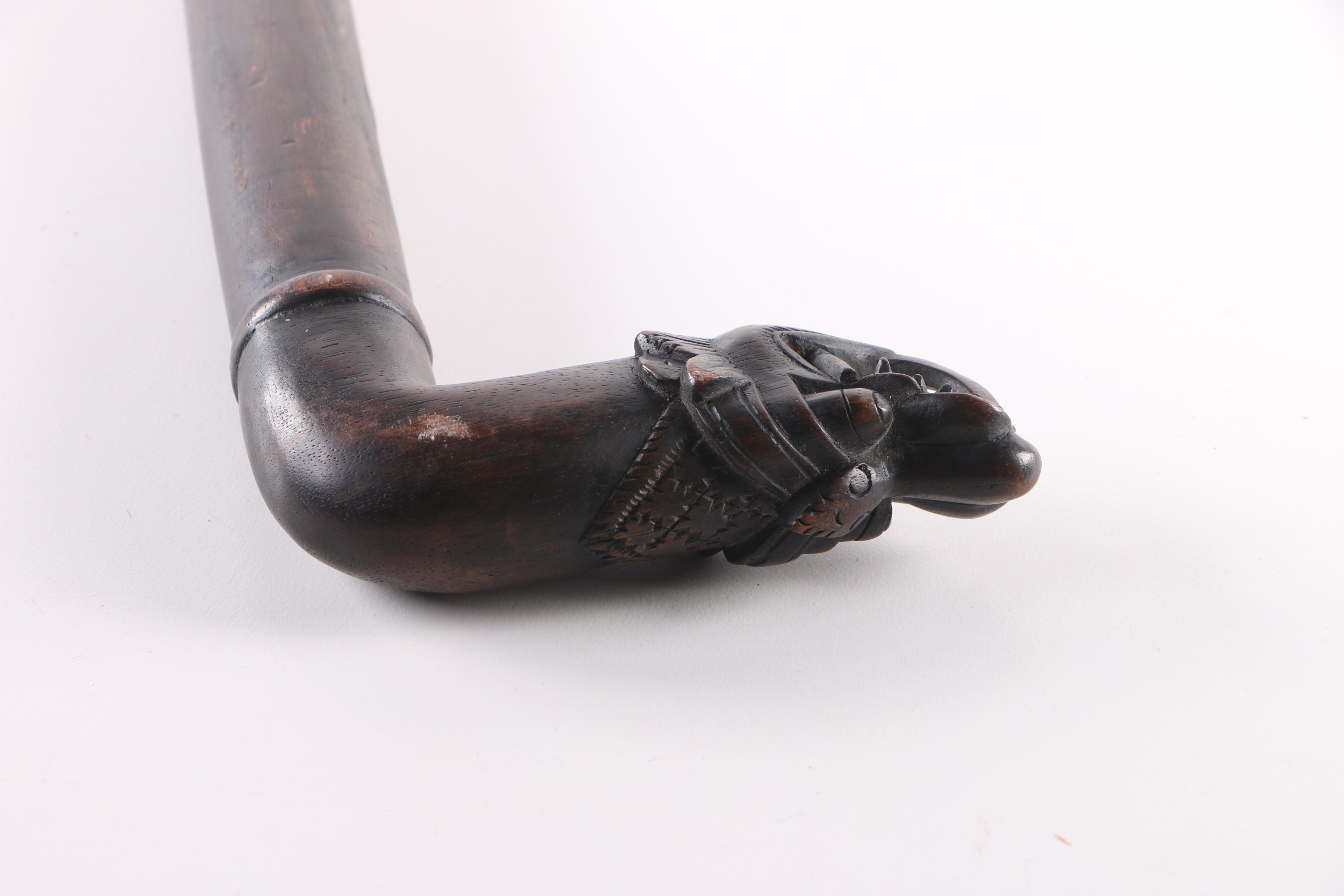 Antique Dragon's Head Crop Opera Handle Cane | EBTH