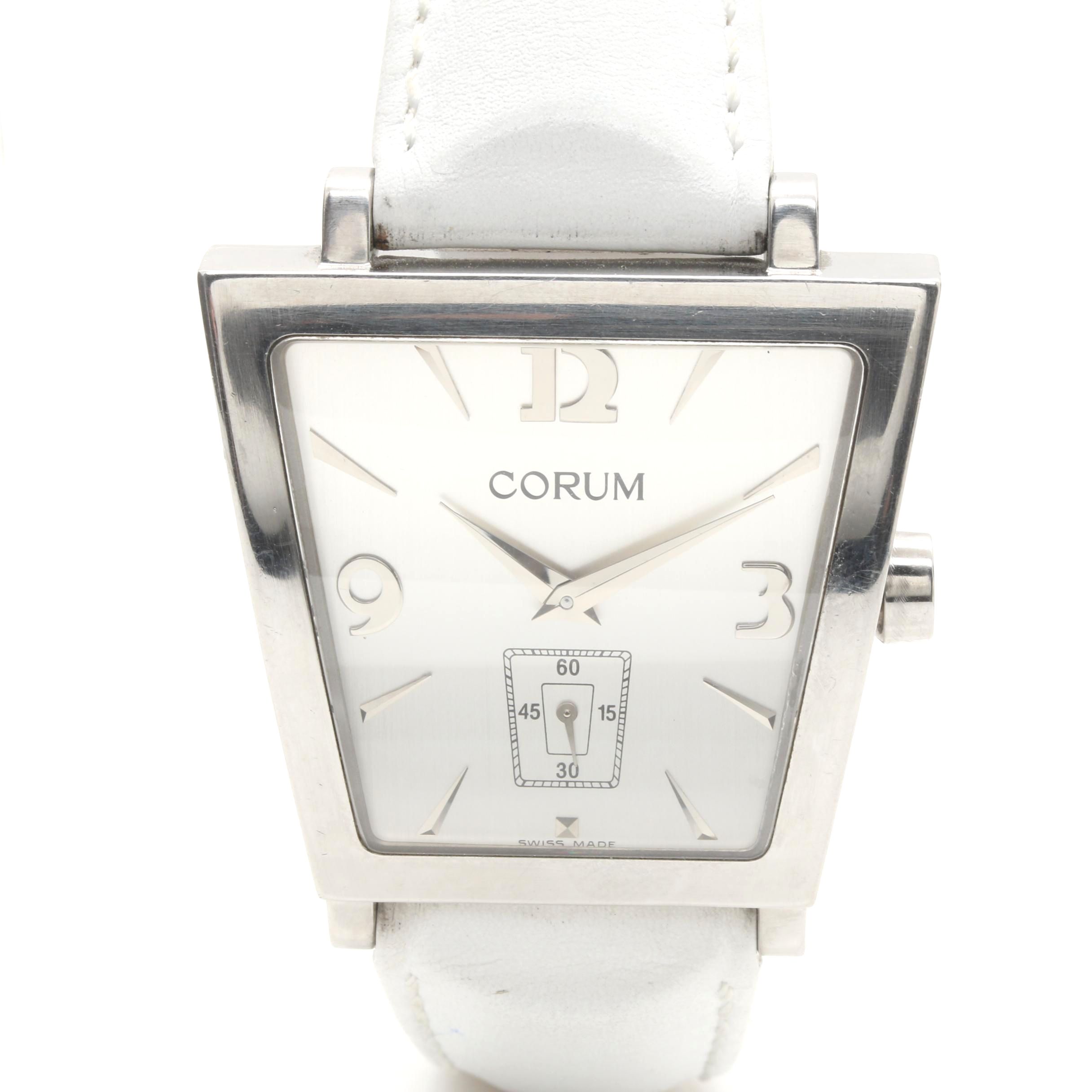 Corum Shield Shaped Stainless Steel Wristwatch | EBTH