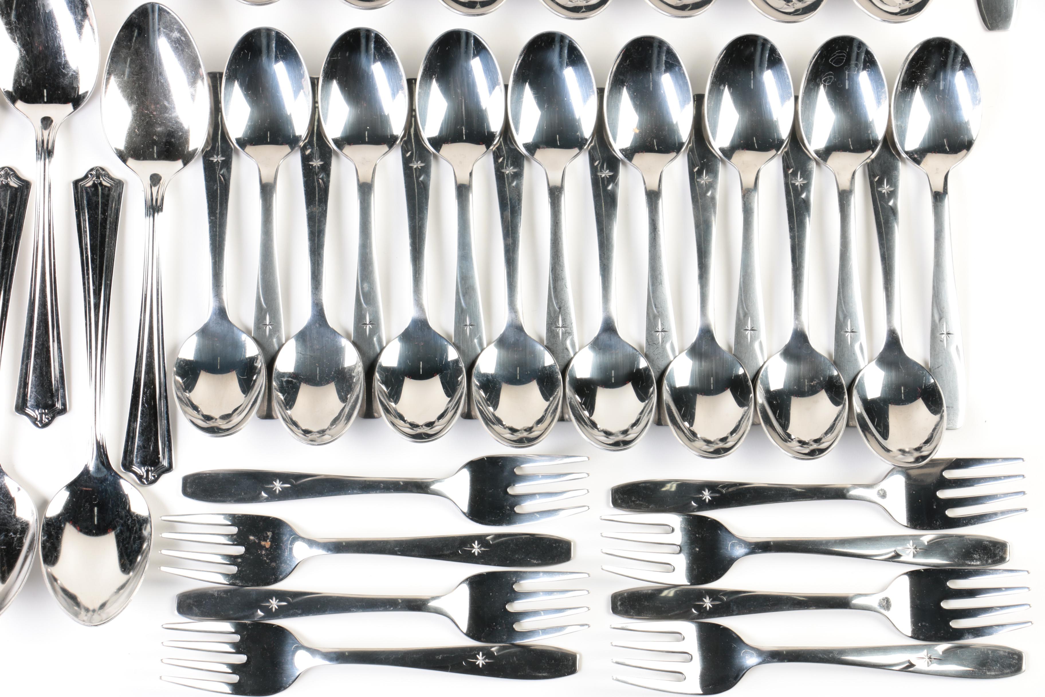 Wallace "North Star" Stainless Steel Flatware Set | EBTH