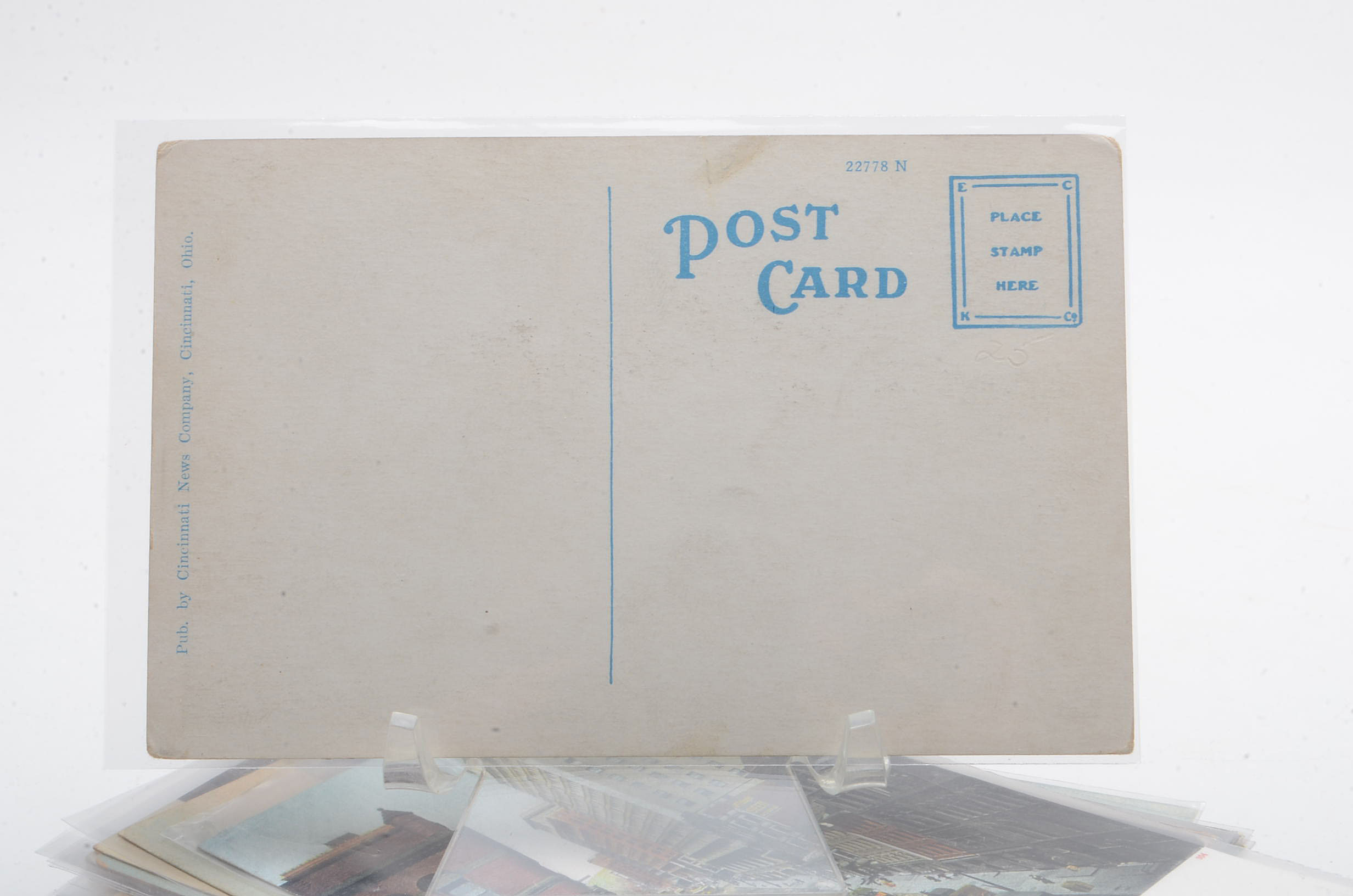 Vintage Cincinnati Themed Postcards in Sleeves | EBTH