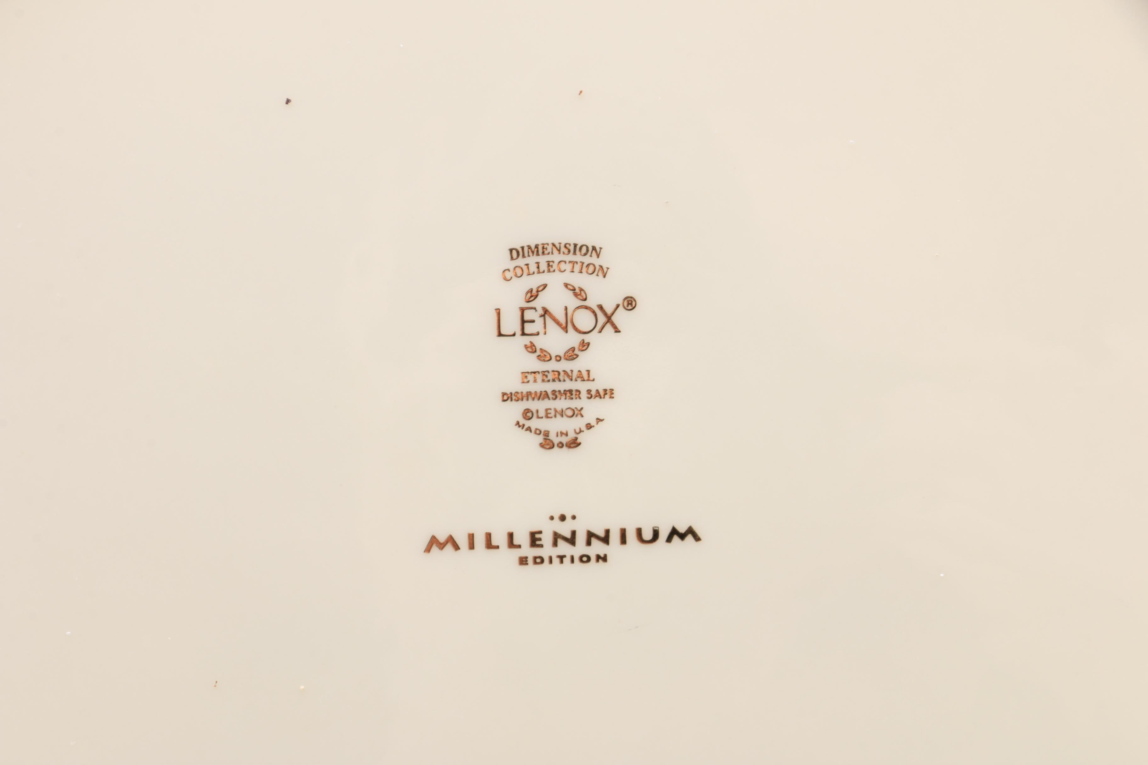 Lenox "Eternal" Porcelain Plates | EBTH