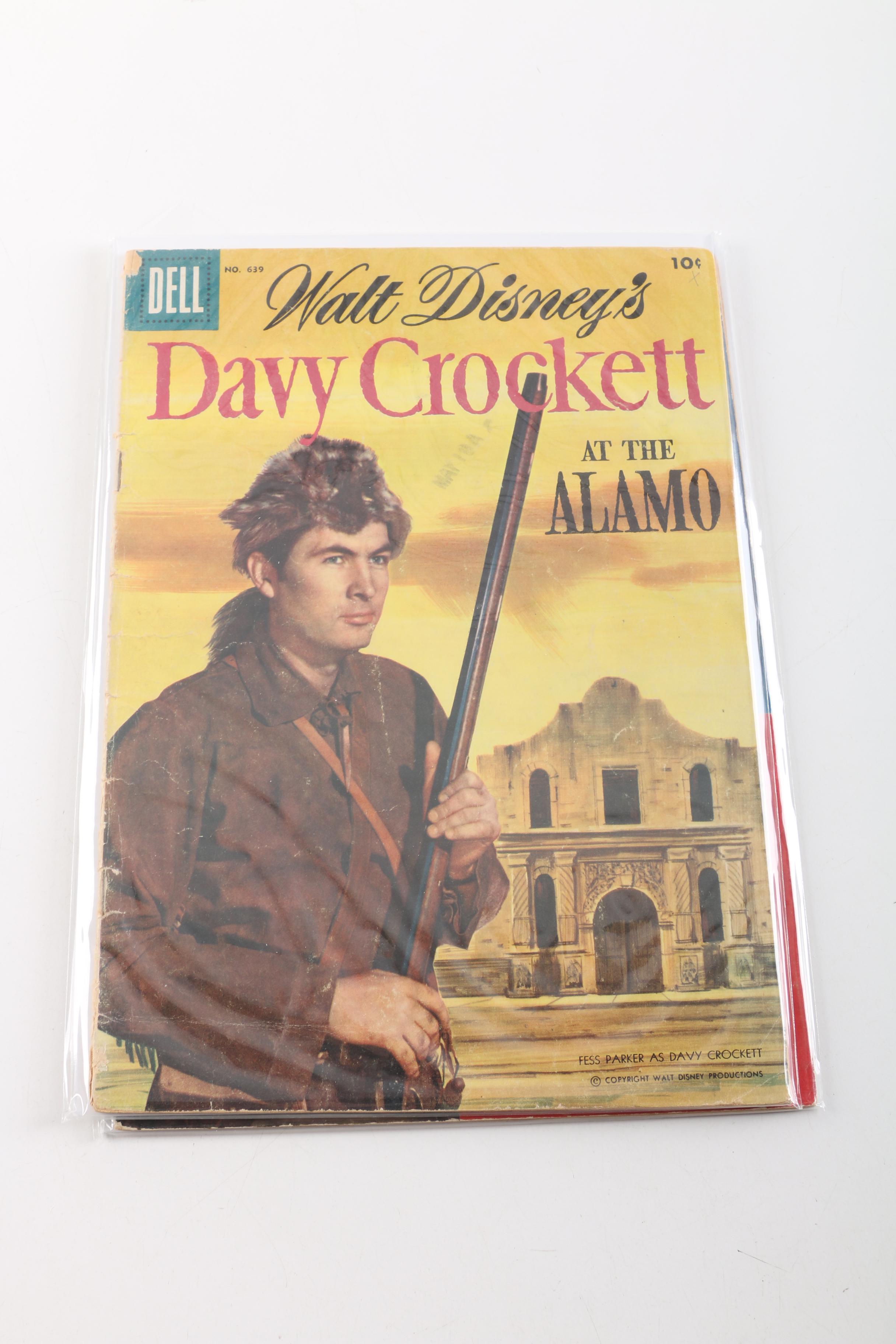 Mid-1950s "Four Color" Comics Featuring "Davy Crockett" | EBTH