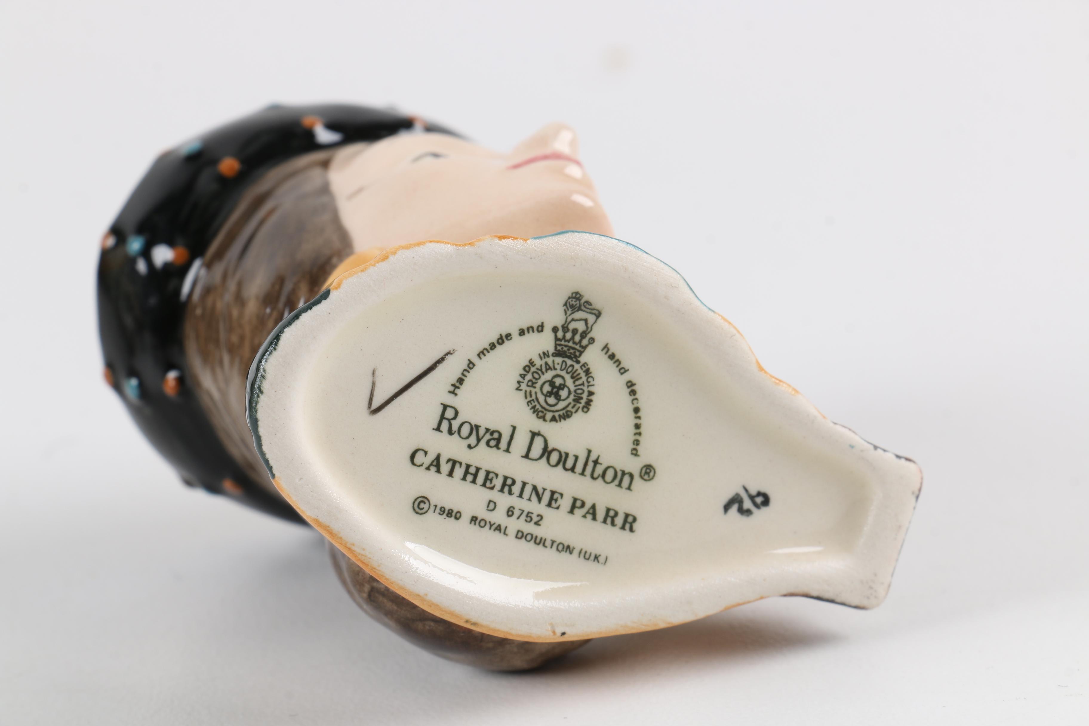Vintage Royal Doulton "Catherine Parr" Toby Character Jugs 1980 | EBTH