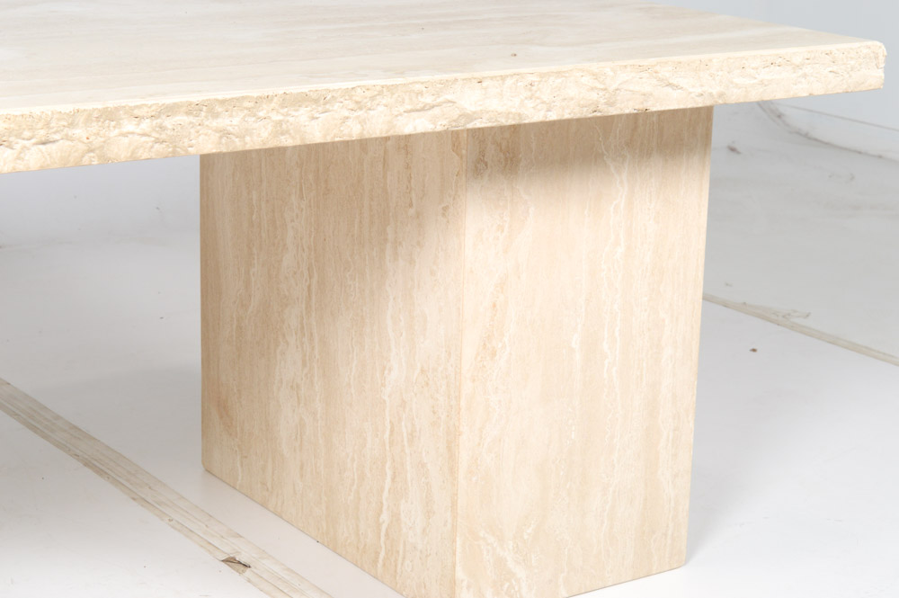 Travertine Executive Desk | EBTH