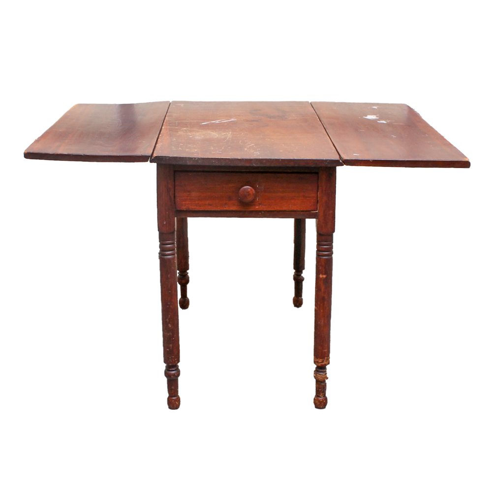 Antique Drop Leaf Table | EBTH